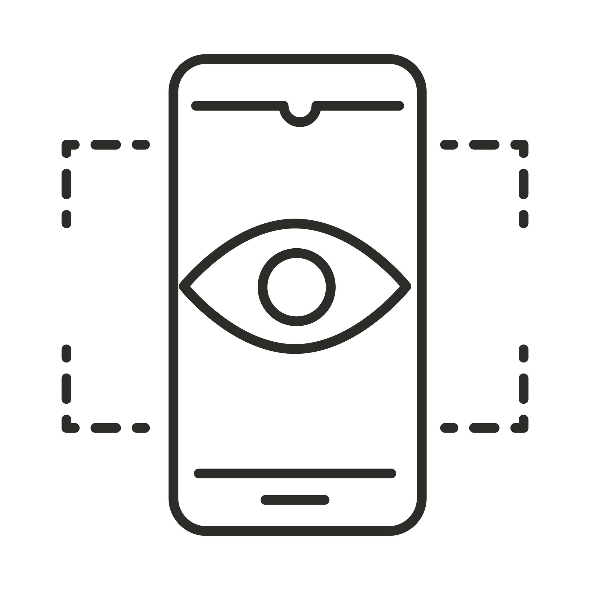 augmented reality smartphone interaction eye line style 2621498 Vector ... augmented reality smartphone interaction eye line style 2621498 Vector ...