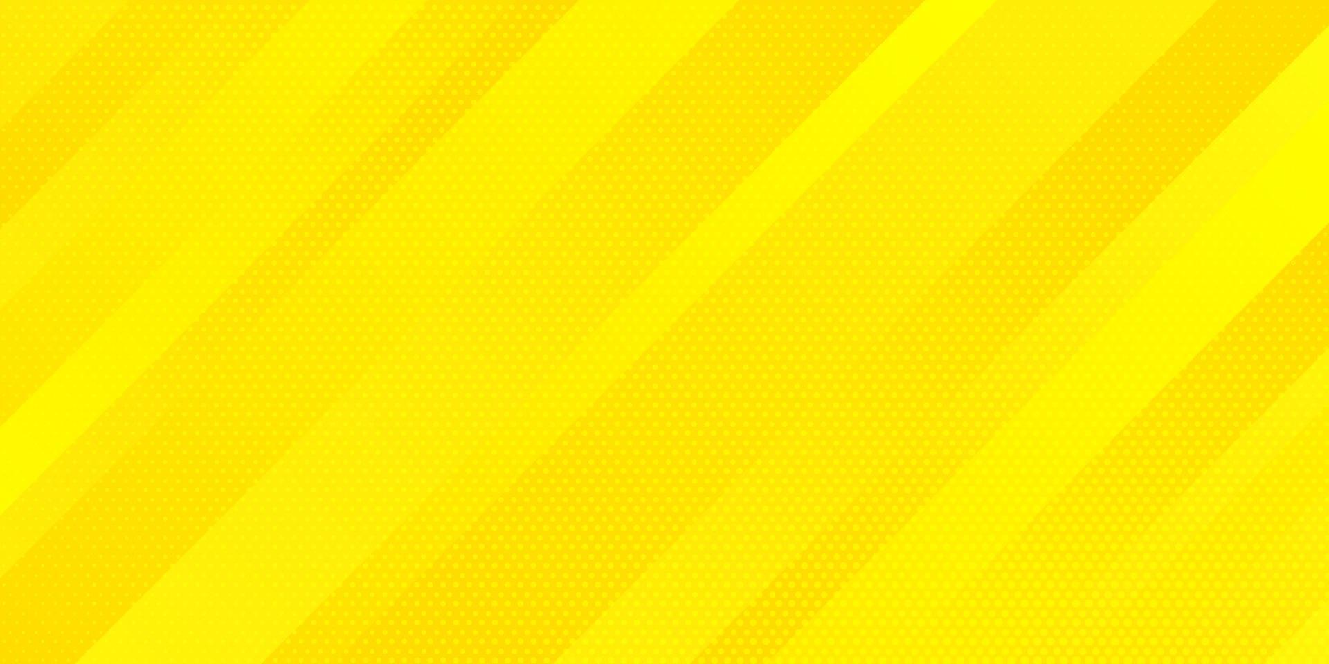 Geometric Minimal Pattern Modern Sleek Texture Abstract Bright Yellow