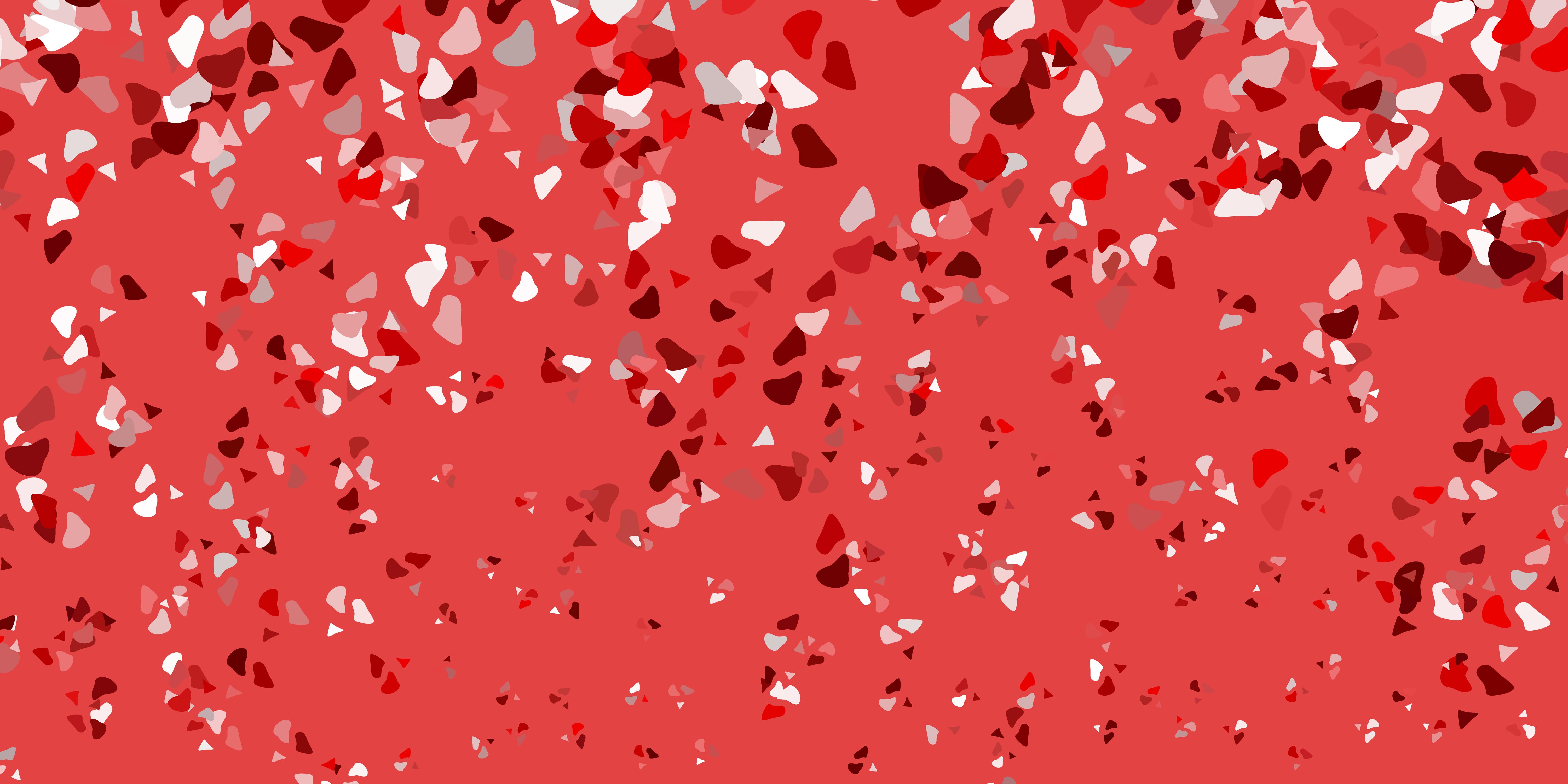 Light Red Vector Pattern With Abstract Shapes 2624268 Vector Art At