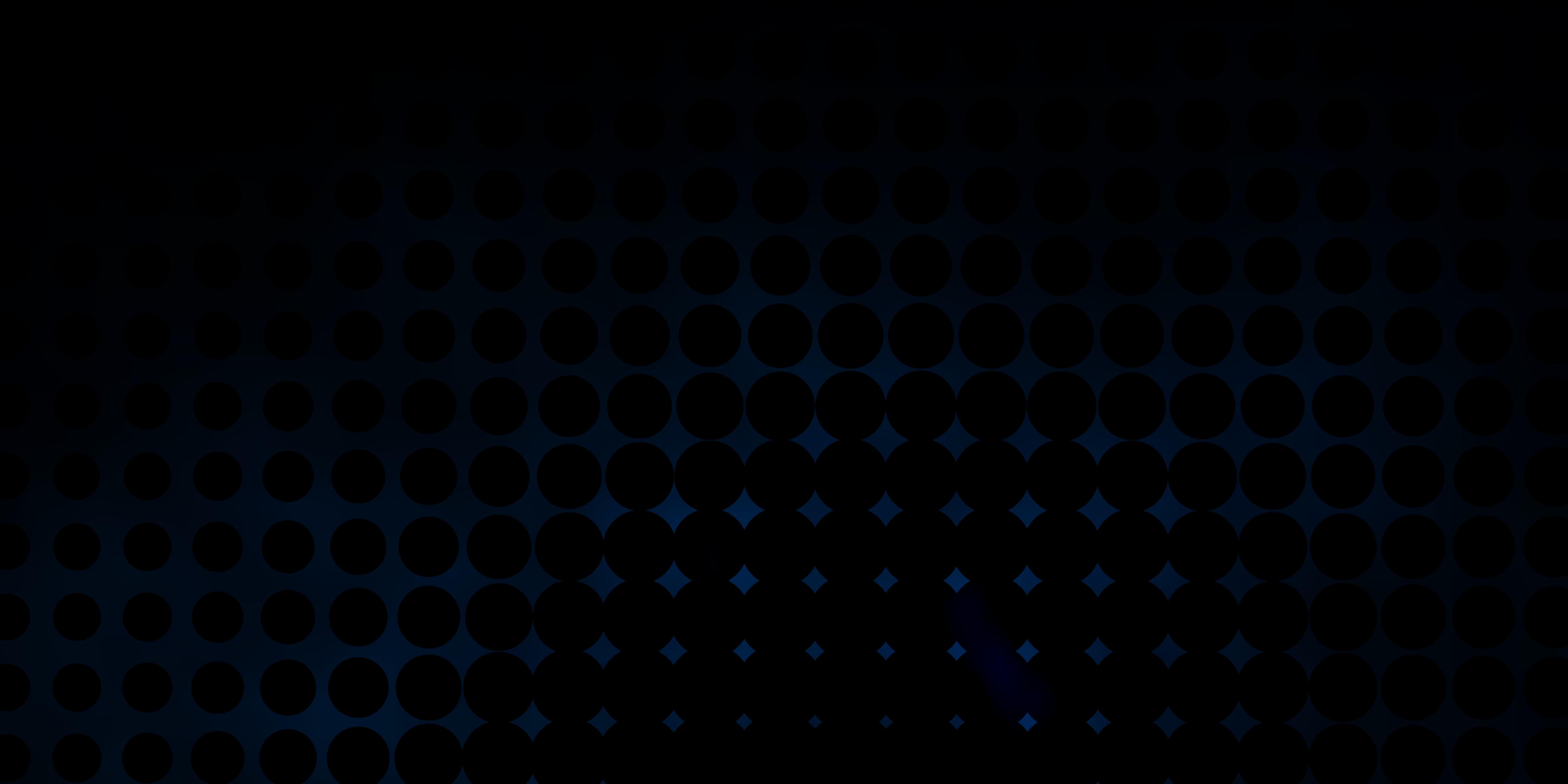 Dark Blue Vector Texture With Disks Abstract Decorative Design In Gradient Style With Bubbles