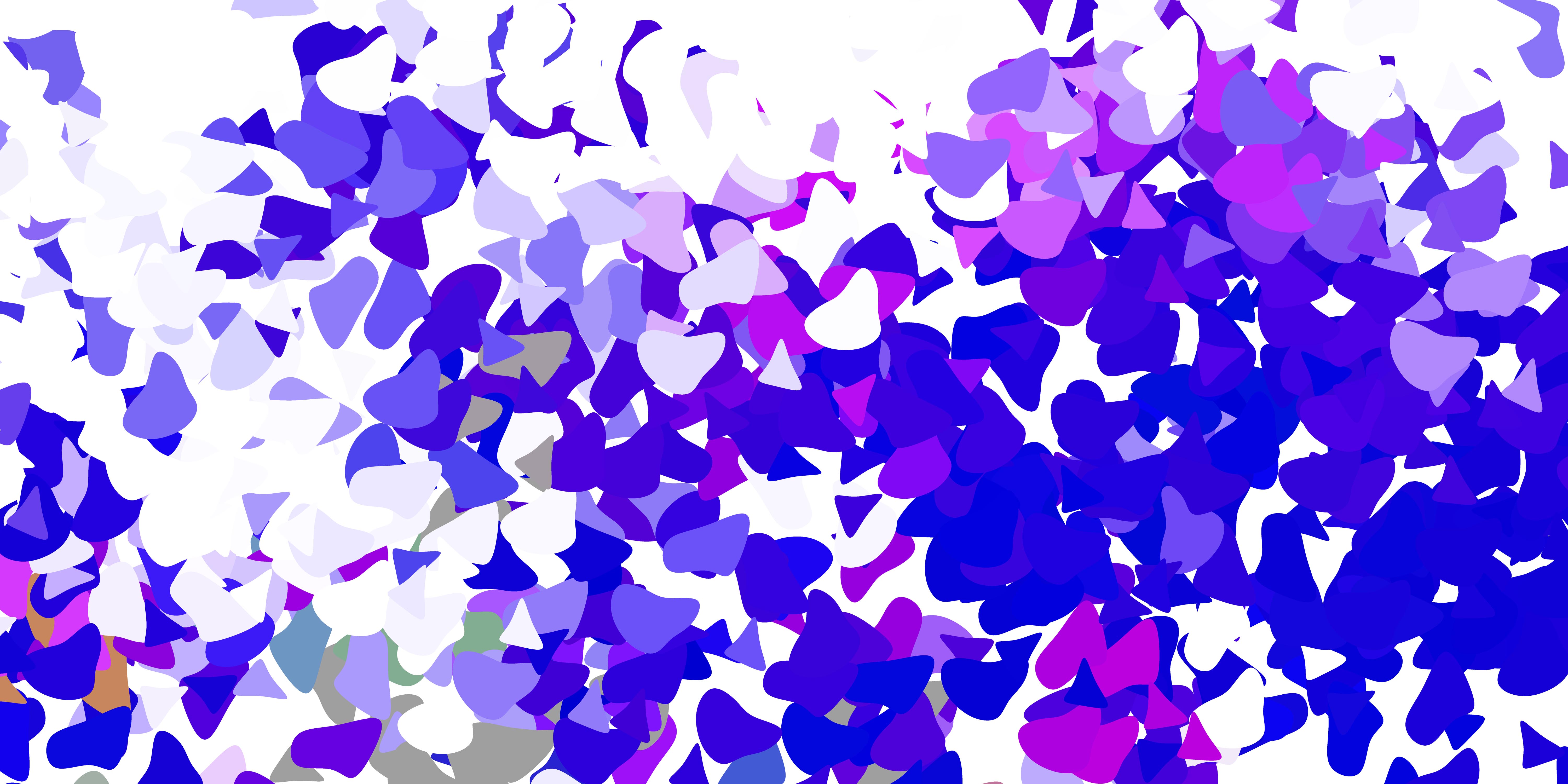 Light Blue Red Vector Background With Random Forms 2624499 Vector Art