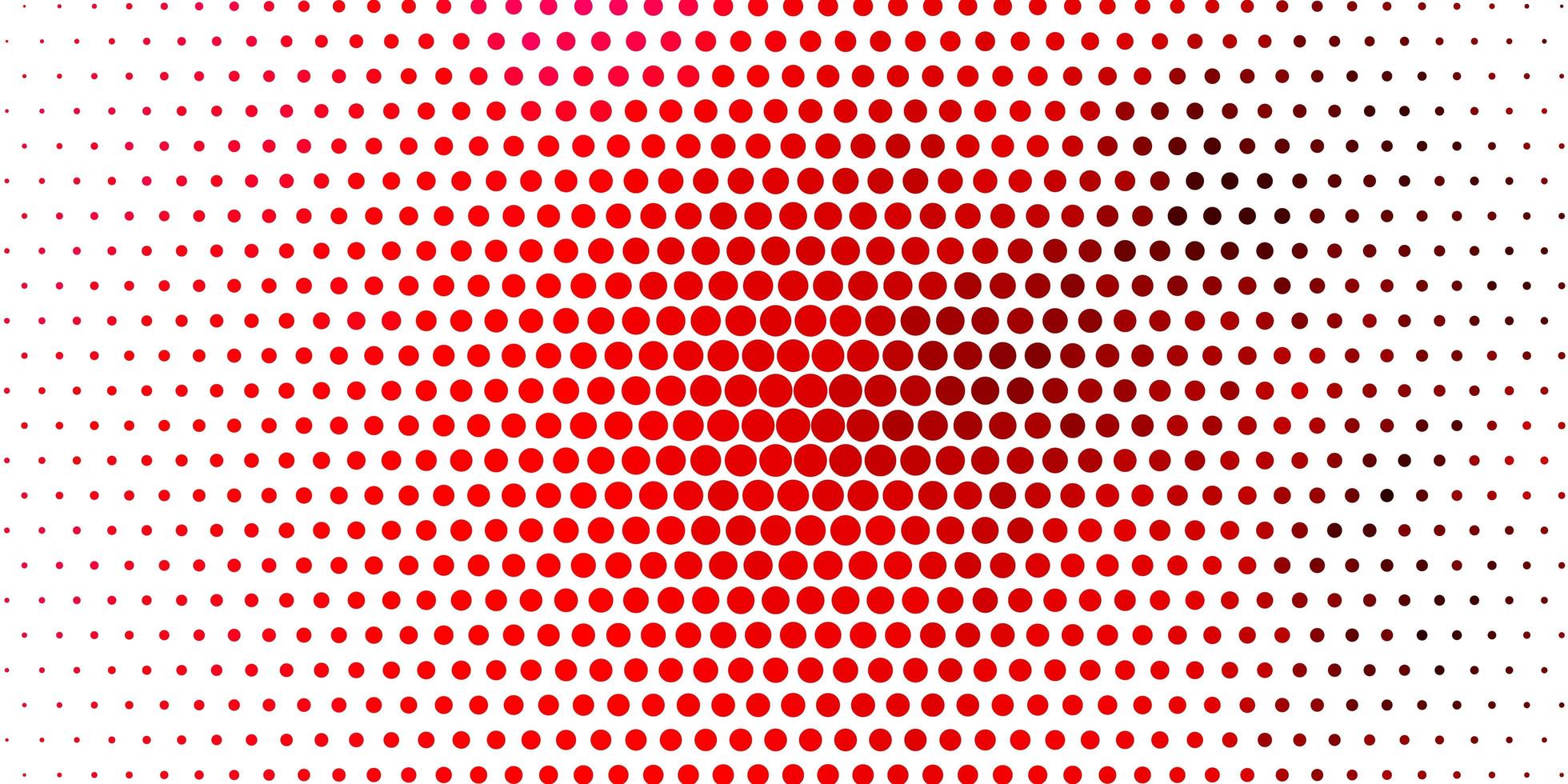 Light Pink Vector Template With Circles Abstract Colorful Disks On Simple Gradient Background