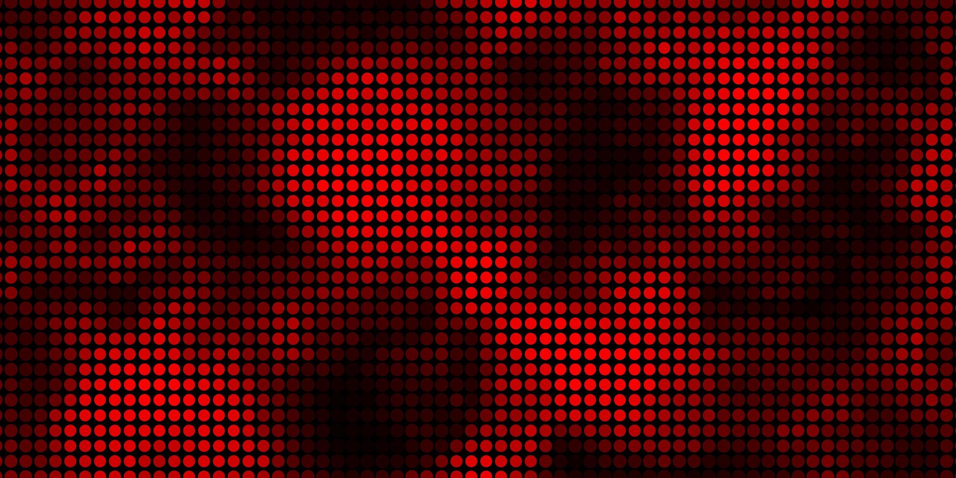 Dark Red Vector Backdrop With Circles Abstract Colorful Disks On Simple Gradient Background