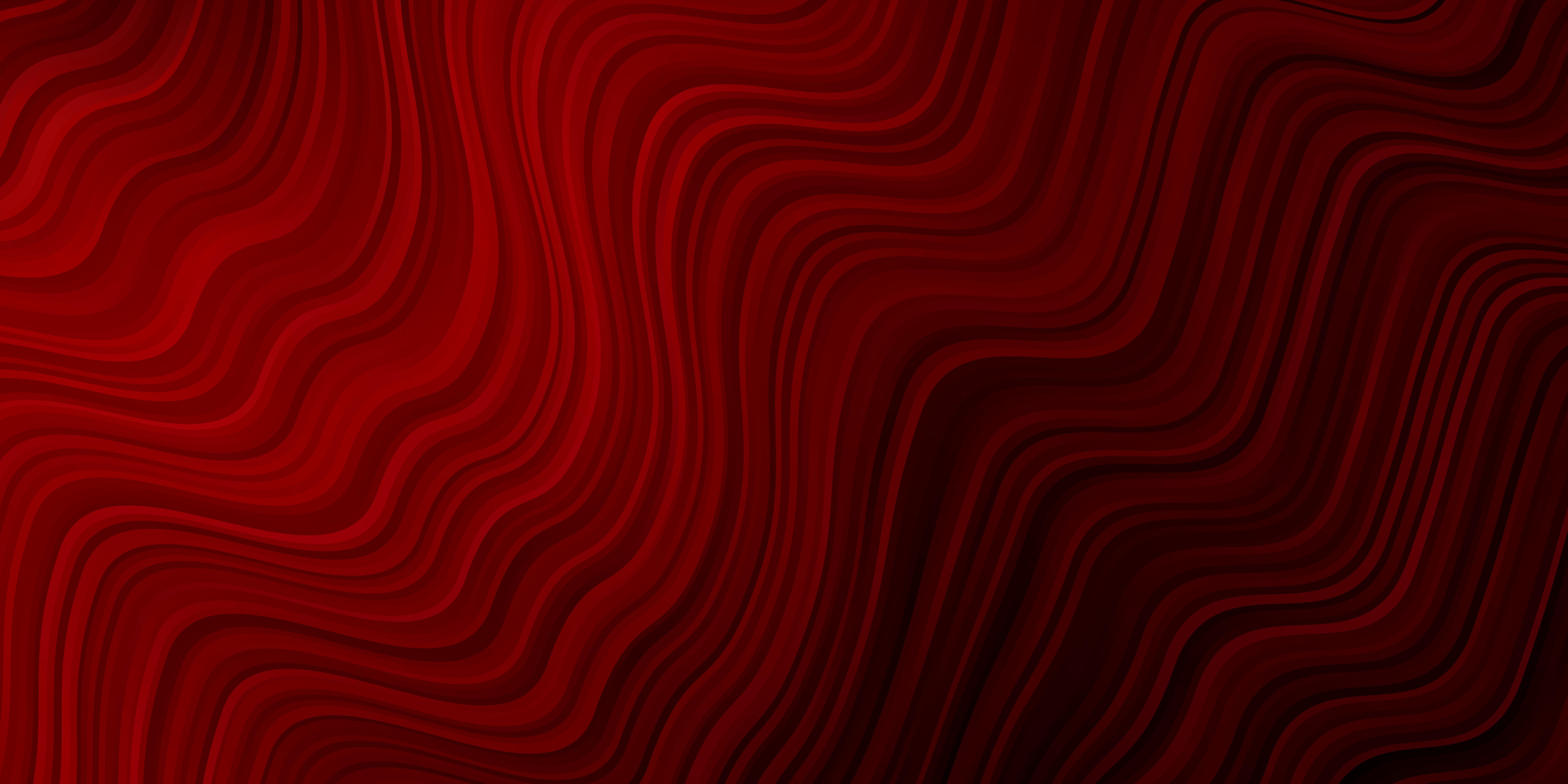 Dark Red Vector Background With Bent Lines Colorful Geometric Sample With Gradient Curves Best