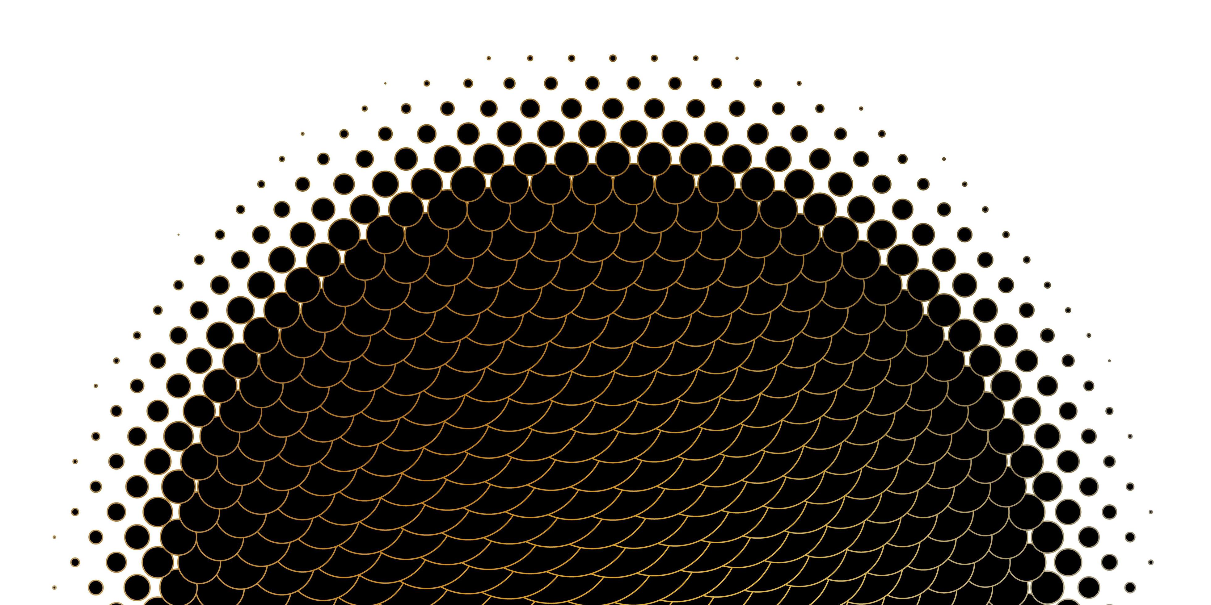 Light Yellow Vector Backdrop With Dots Abstract Colorful Disks On Simple Gradient Background