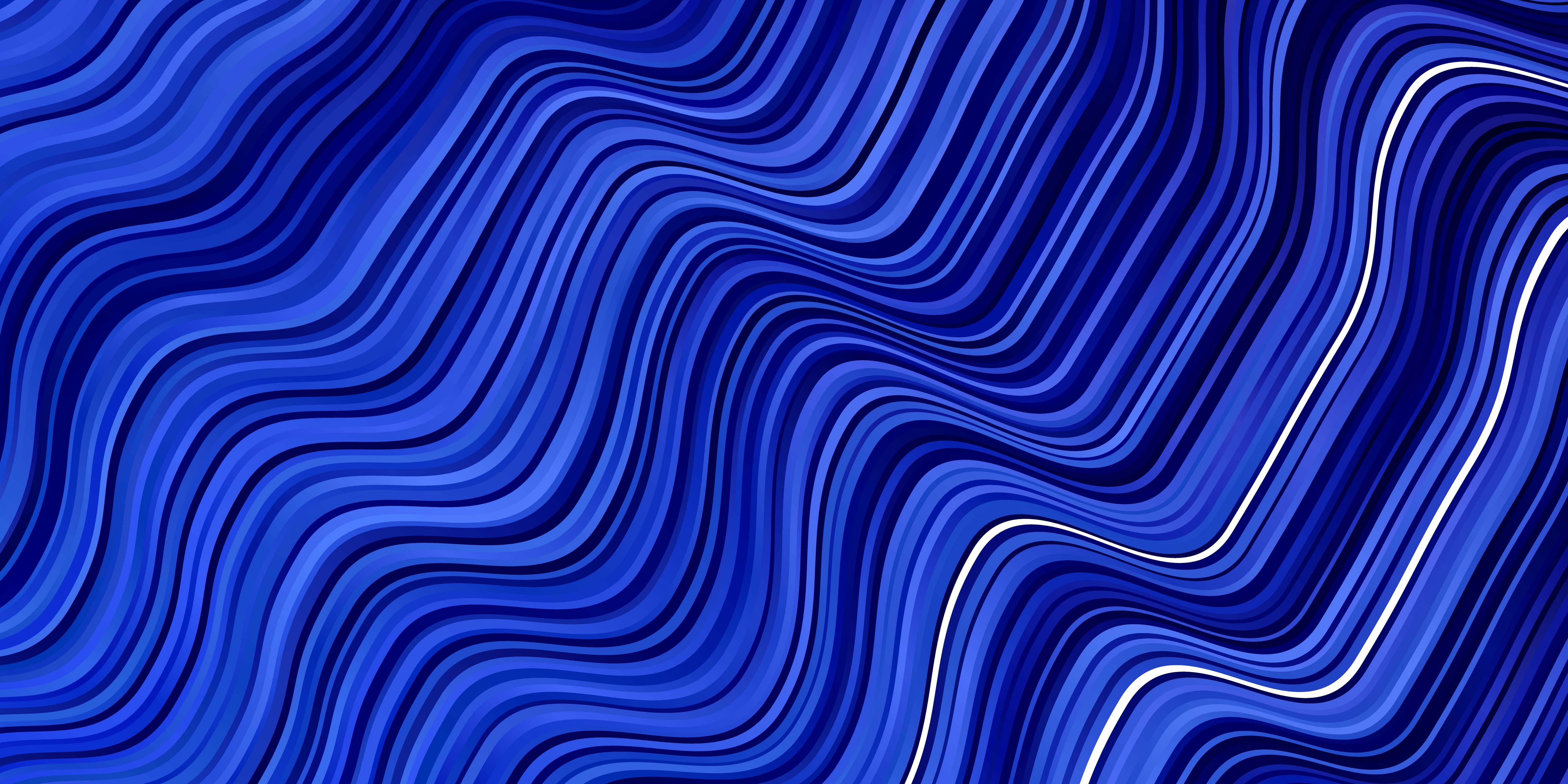 Light BLUE vector pattern with lines Colorful illustration in circular ...