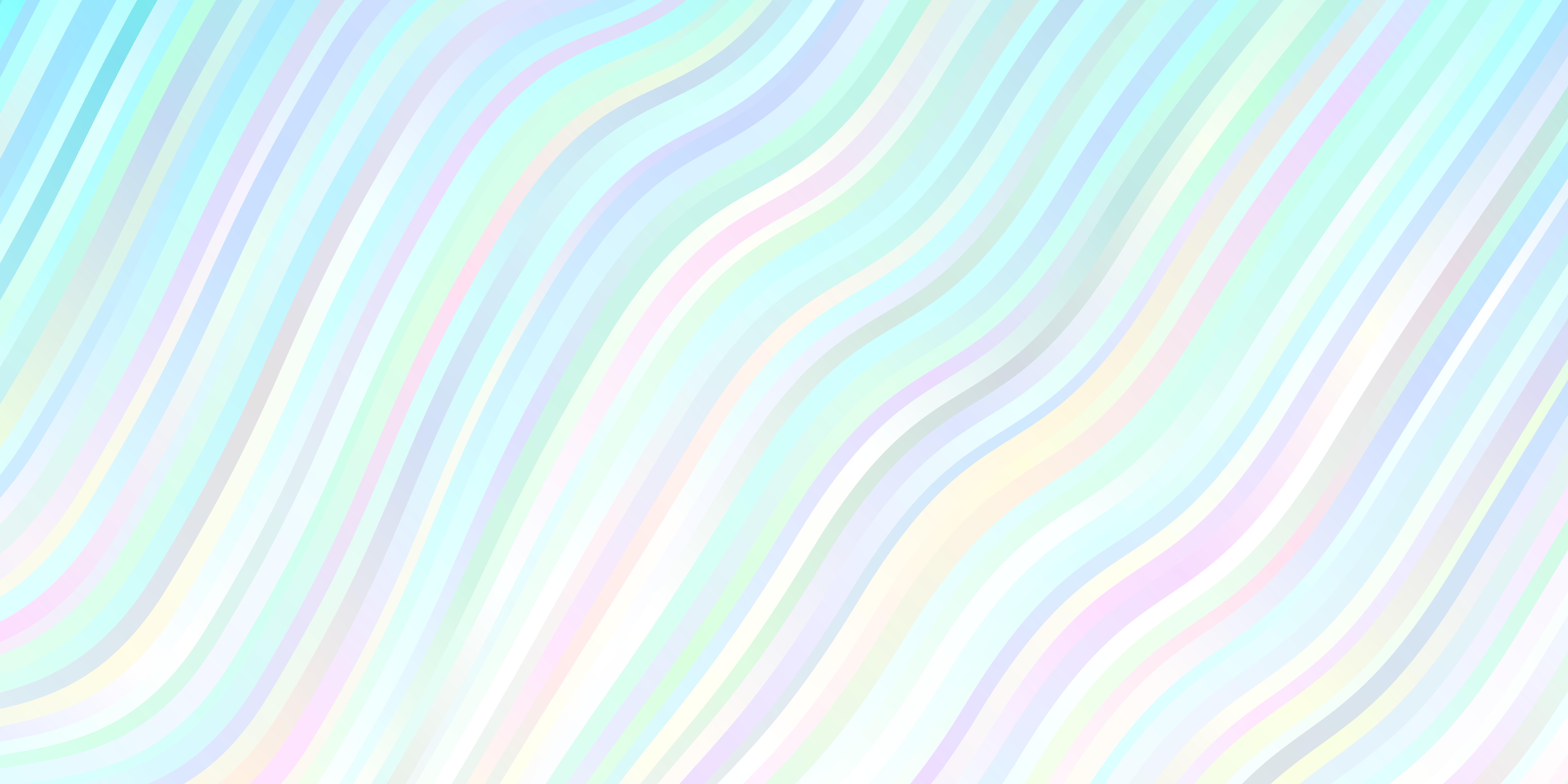 Light Blue Vector Template With Wry Lines Illustration In Abstract Style With Gradient Curved