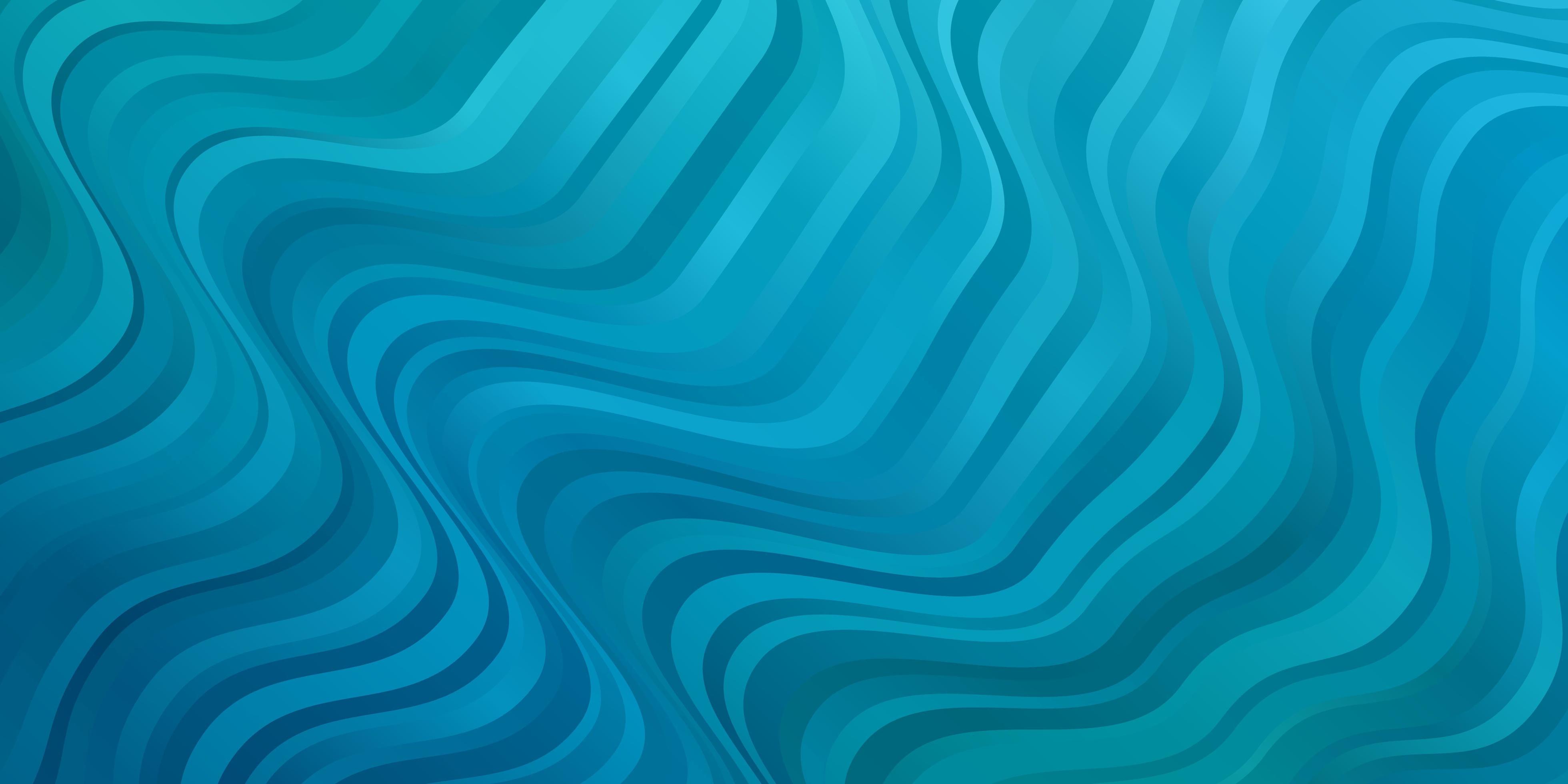 Light Blue Vector Layout With Wry Lines Illustration In Abstract Style With Gradient Curved