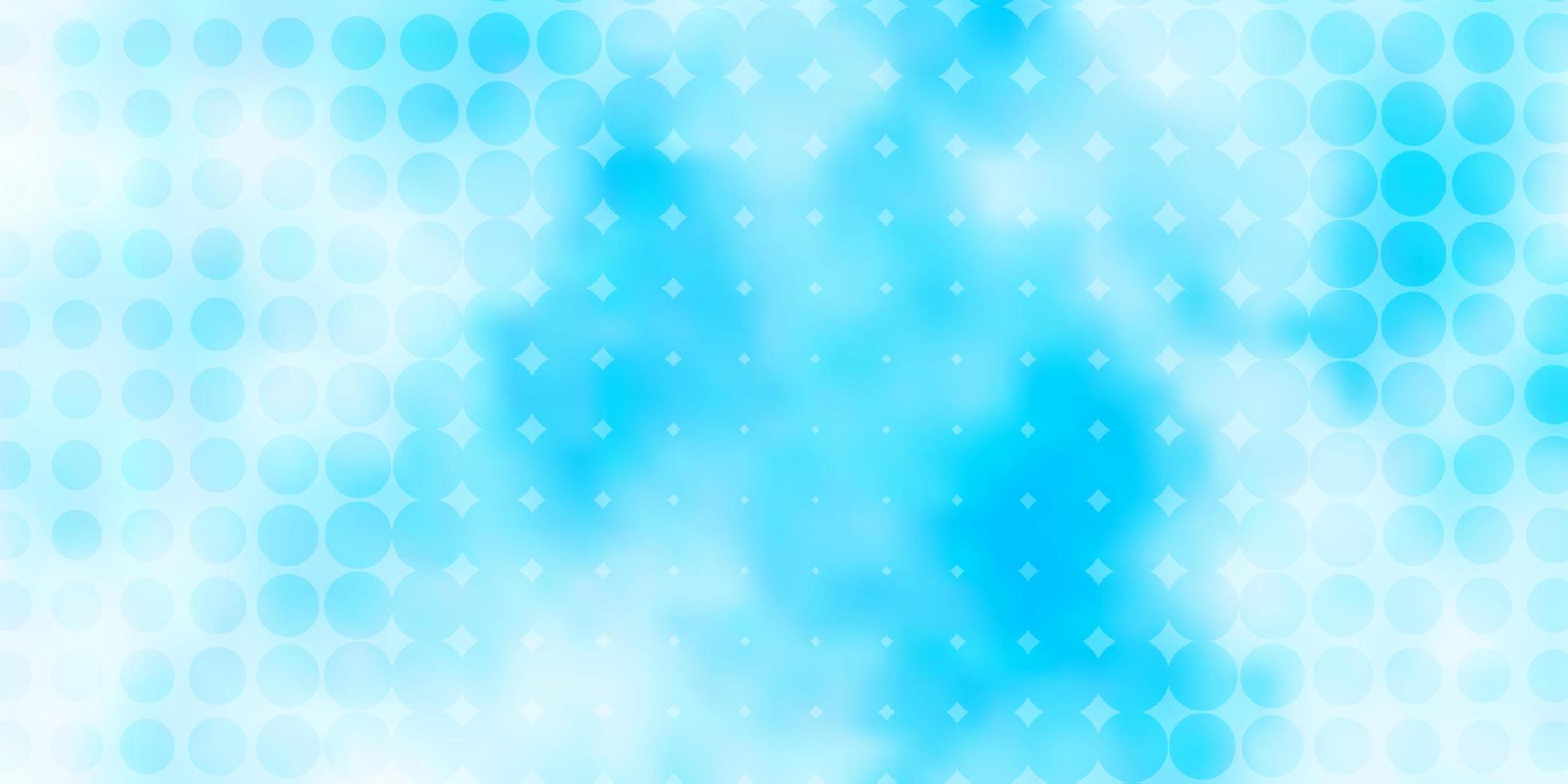 Light Blue Vector Texture With Disks Modern Abstract Illustration With Colorful Circle Shapes