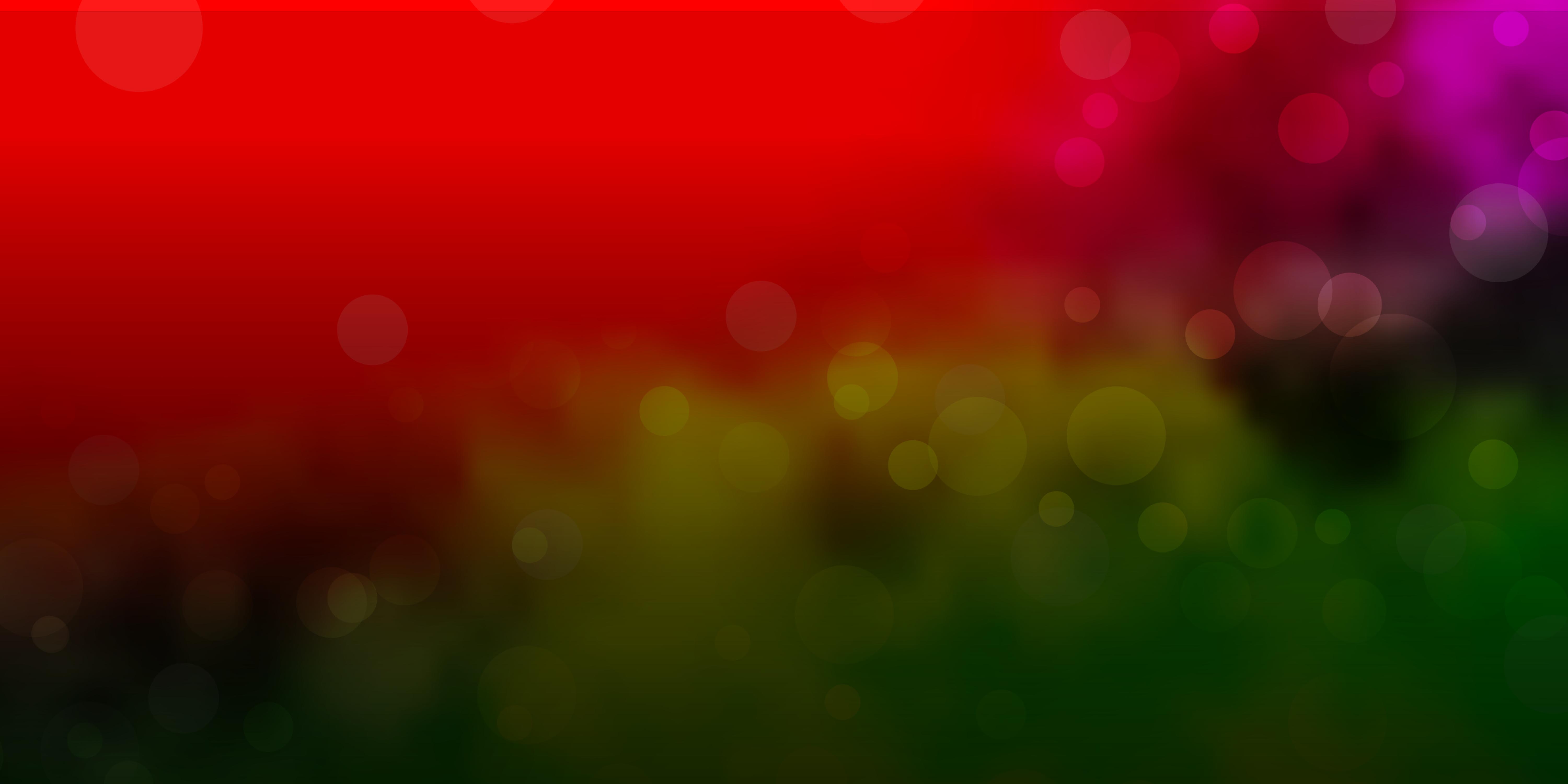 Light Multicolor Vector Layout With Circle Shapes Abstract Decorative Design In Gradient Style