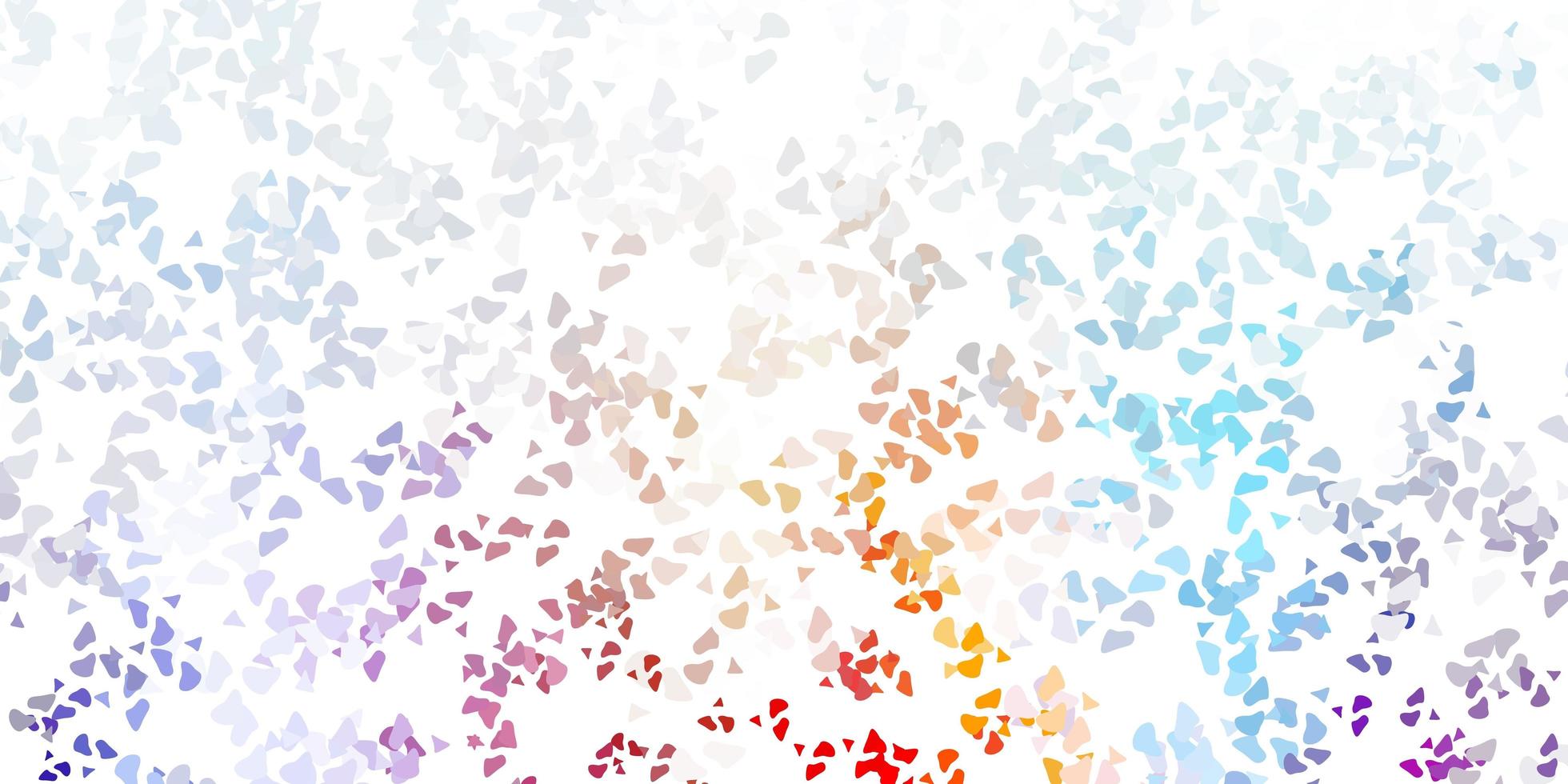 Light Blue Red Vector Background With Random Forms 2626575 Vector Art