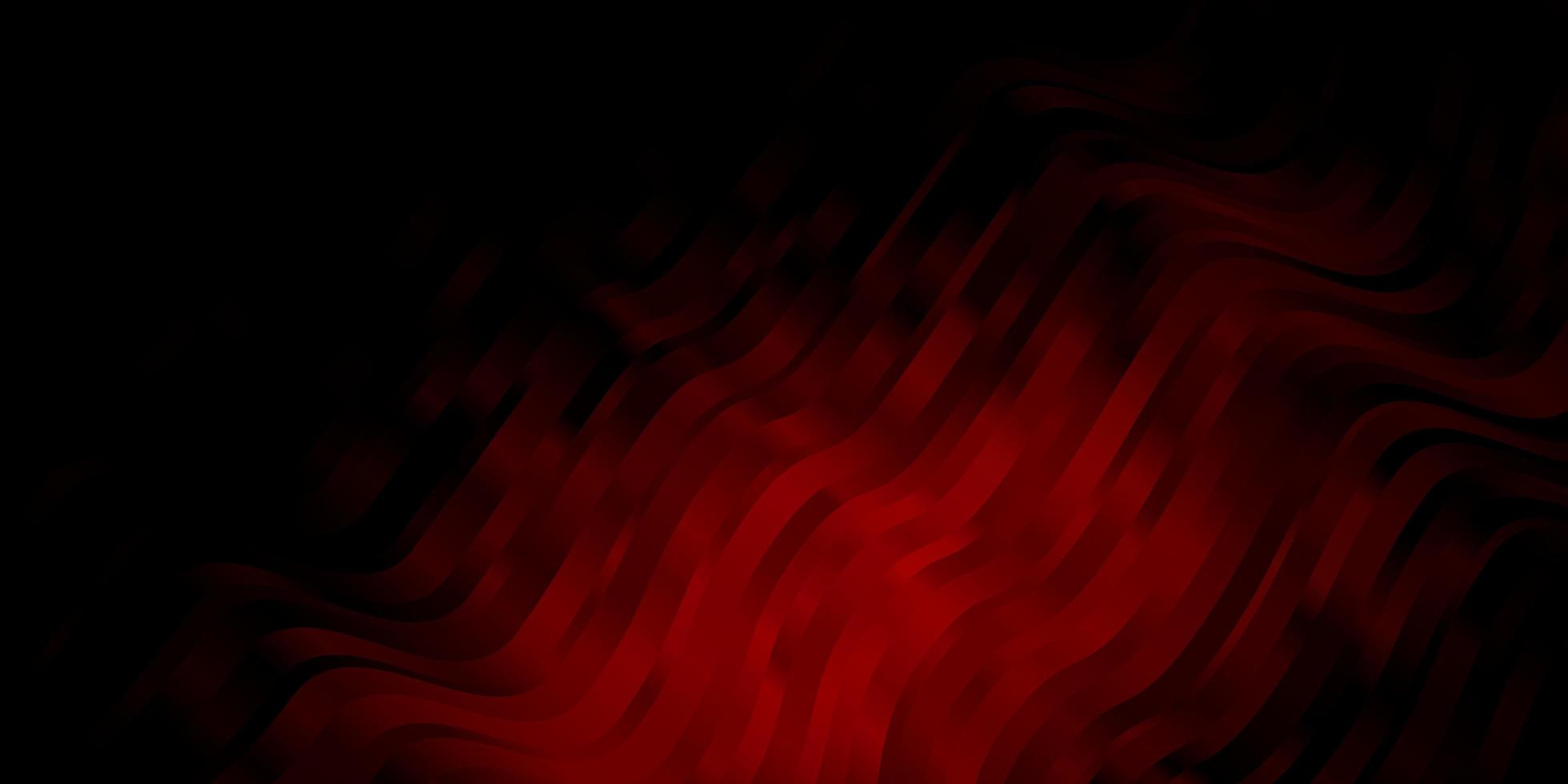 Dark Red Vector Pattern With Curves Abstract Gradient Illustration With Wry Lines Best Design
