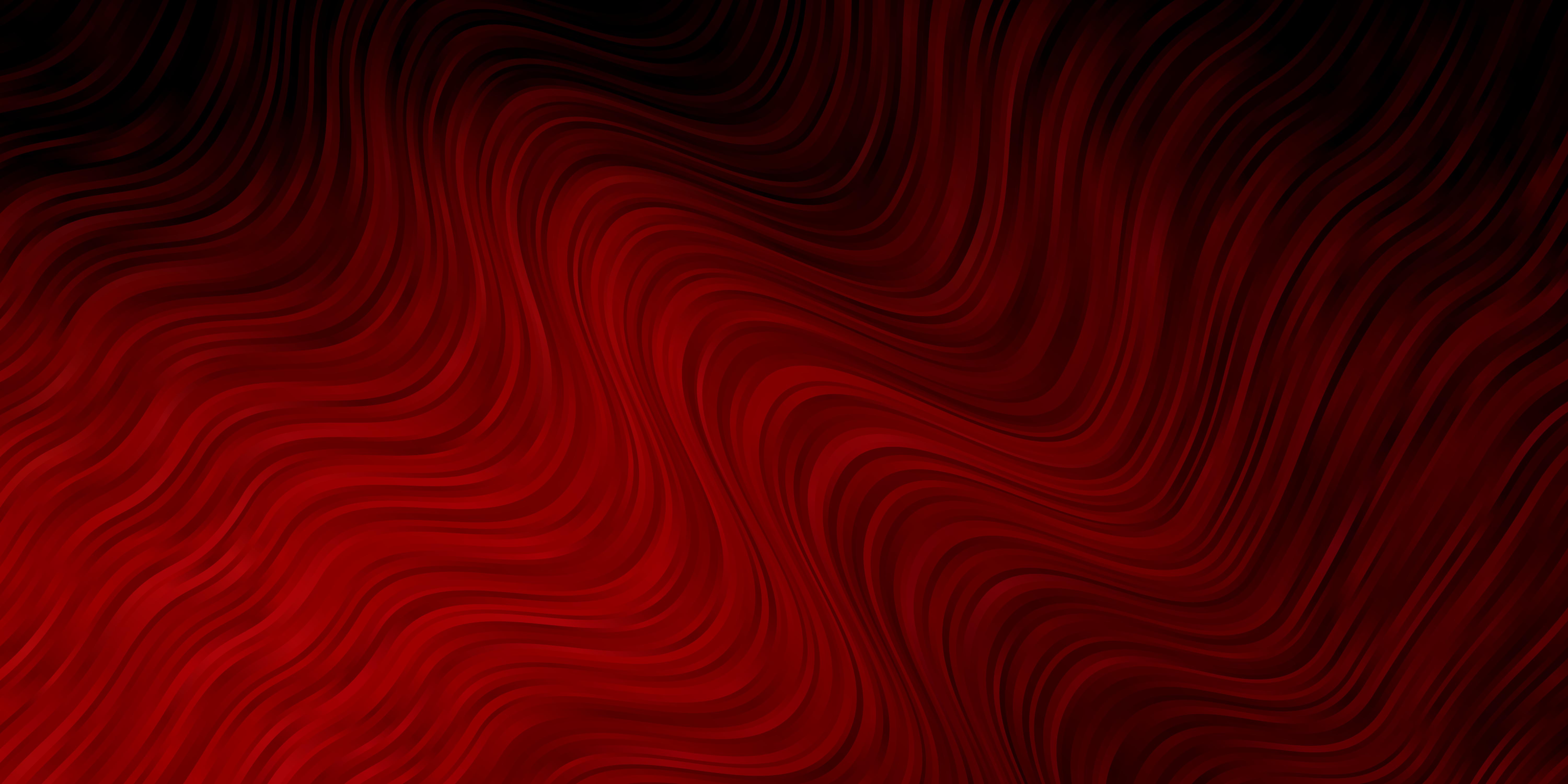 Dark Red Vector Pattern With Curves Abstract Gradient Illustration With Wry Lines Pattern For