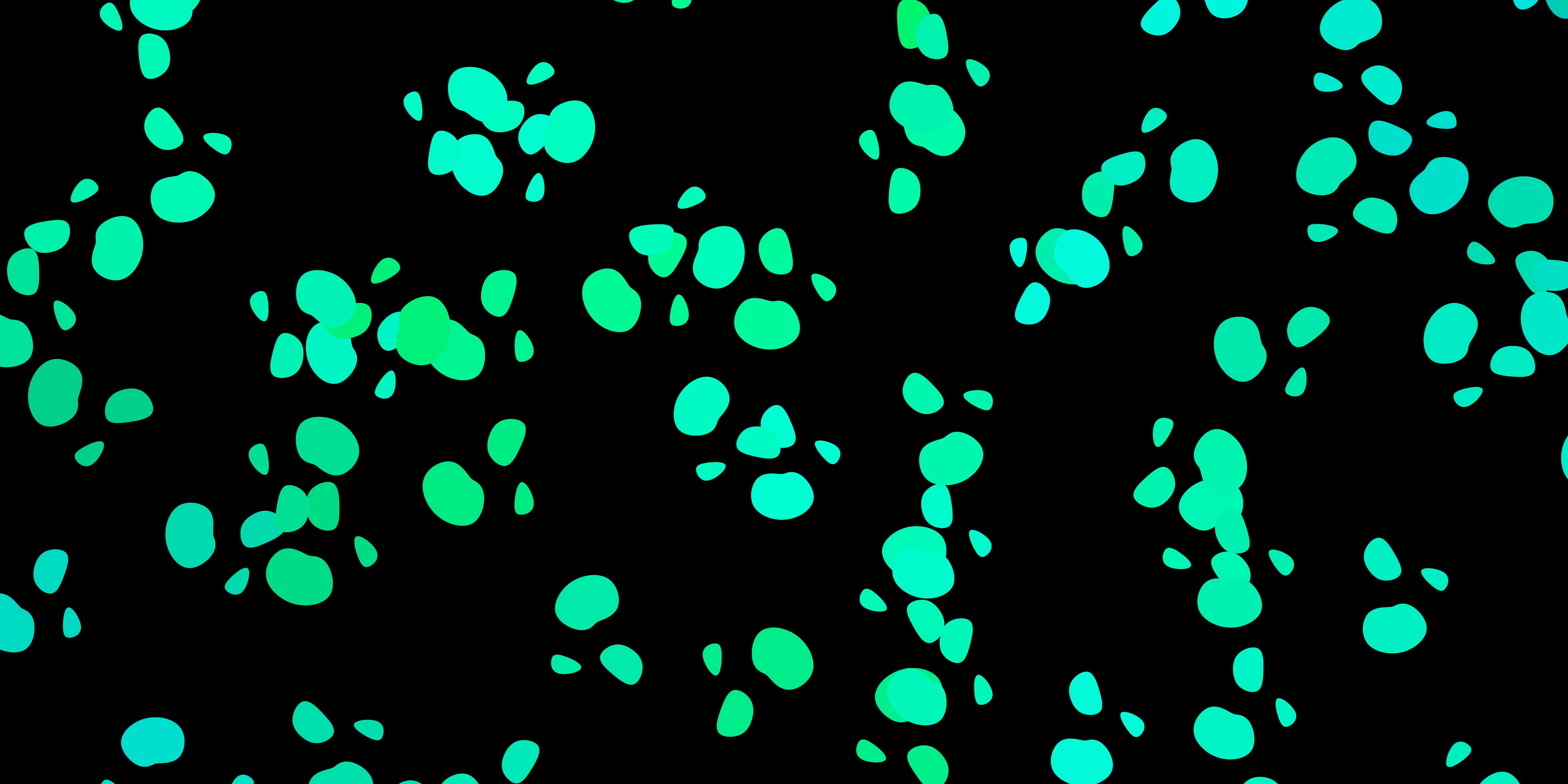 Dark Green Vector Background With Random Forms 2627032 Vector Art At