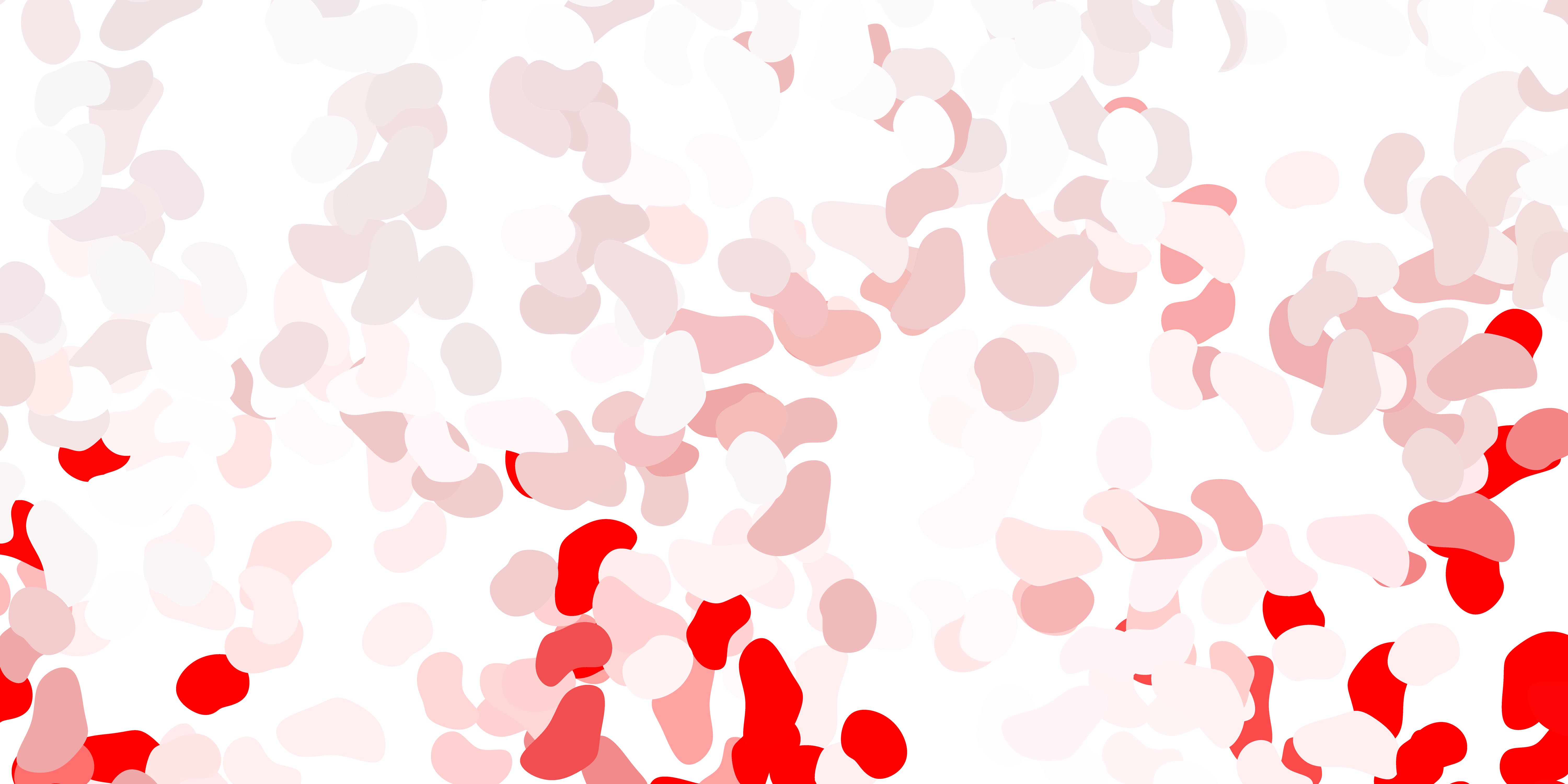 Light Red Vector Pattern With Abstract Shapes 2627611 Vector Art At