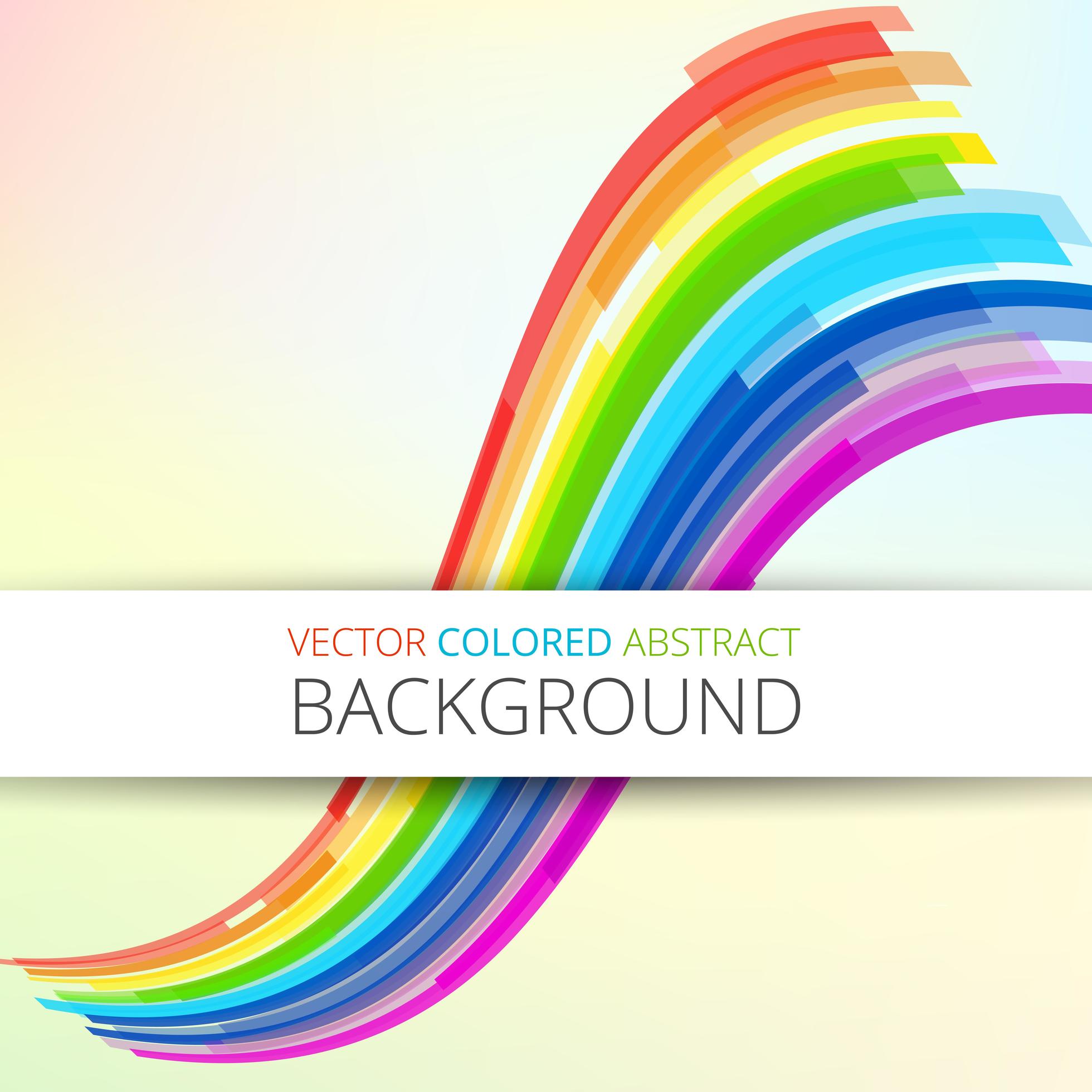 Rainbow abstract vector design 2631958 Vector Art at Vecteezy