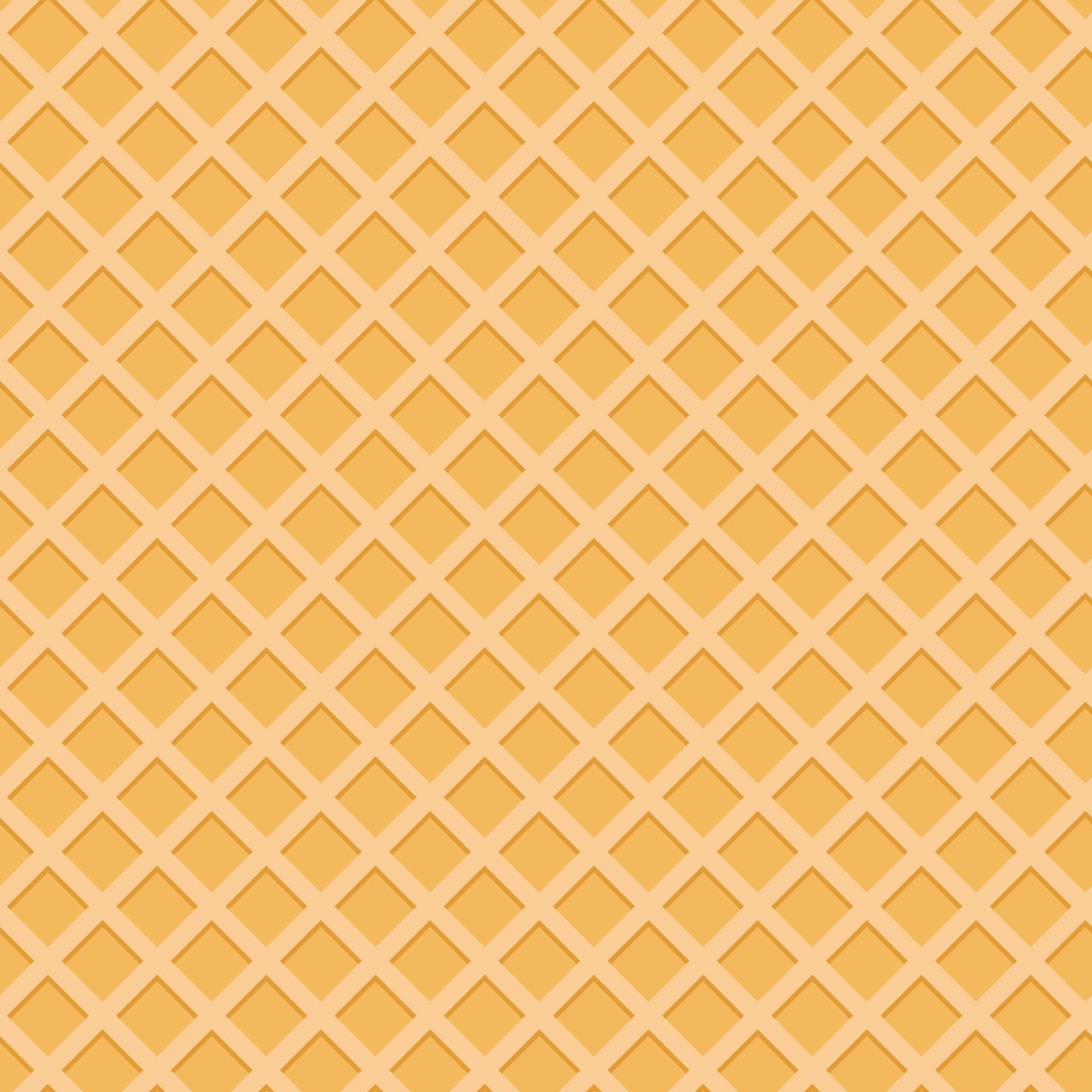 Wafer Seamless Pattern Texture Background Vector Illustration 2642574