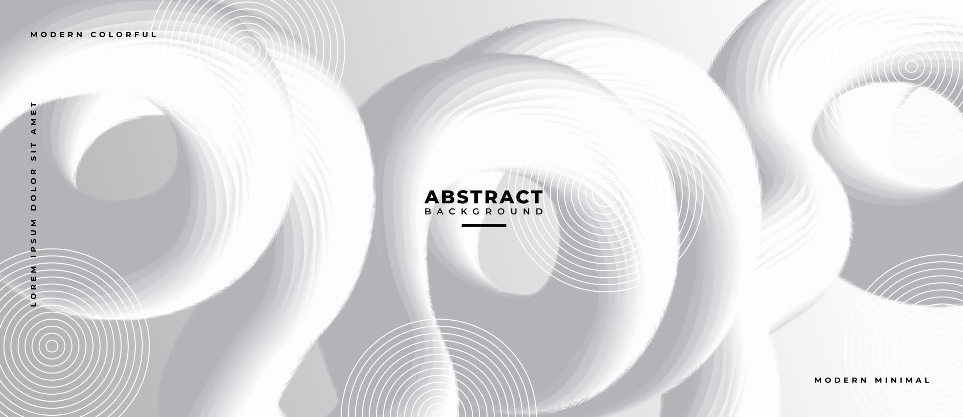 3D White and grey Fluid Wave Shape Abstract Liquid Background. 2652875 Vector Art at Vecteezy