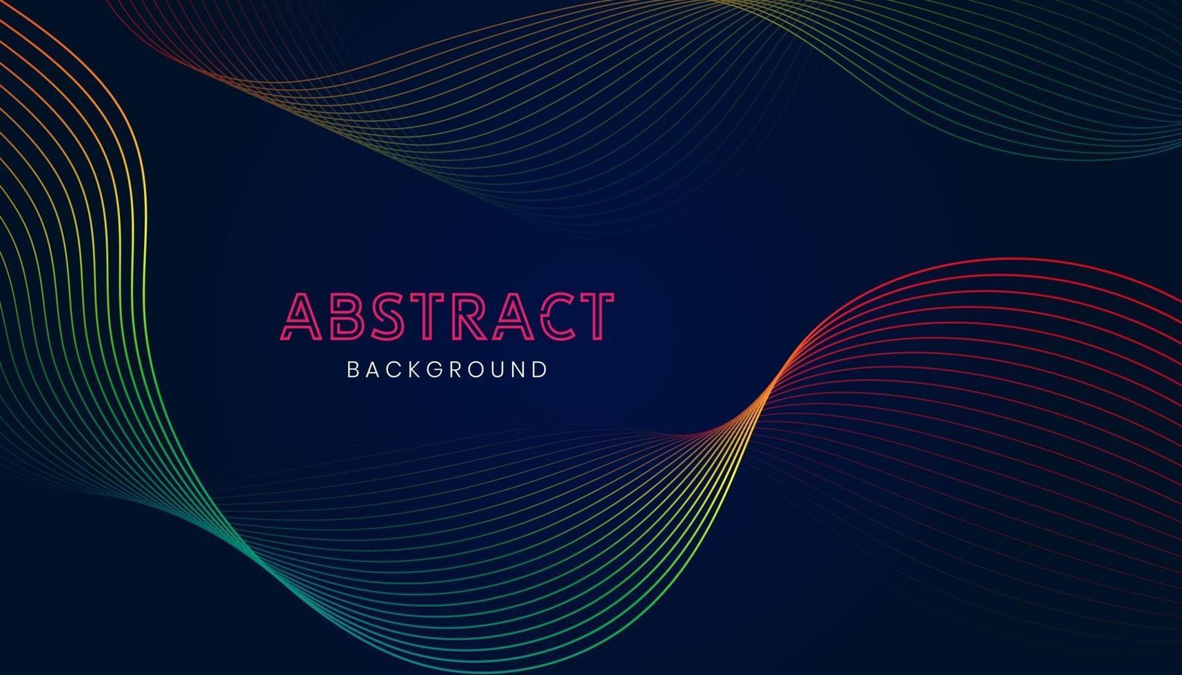 Abstract Background With Colorful Wavy Lines 2653240 Vector Art at Vecteezy