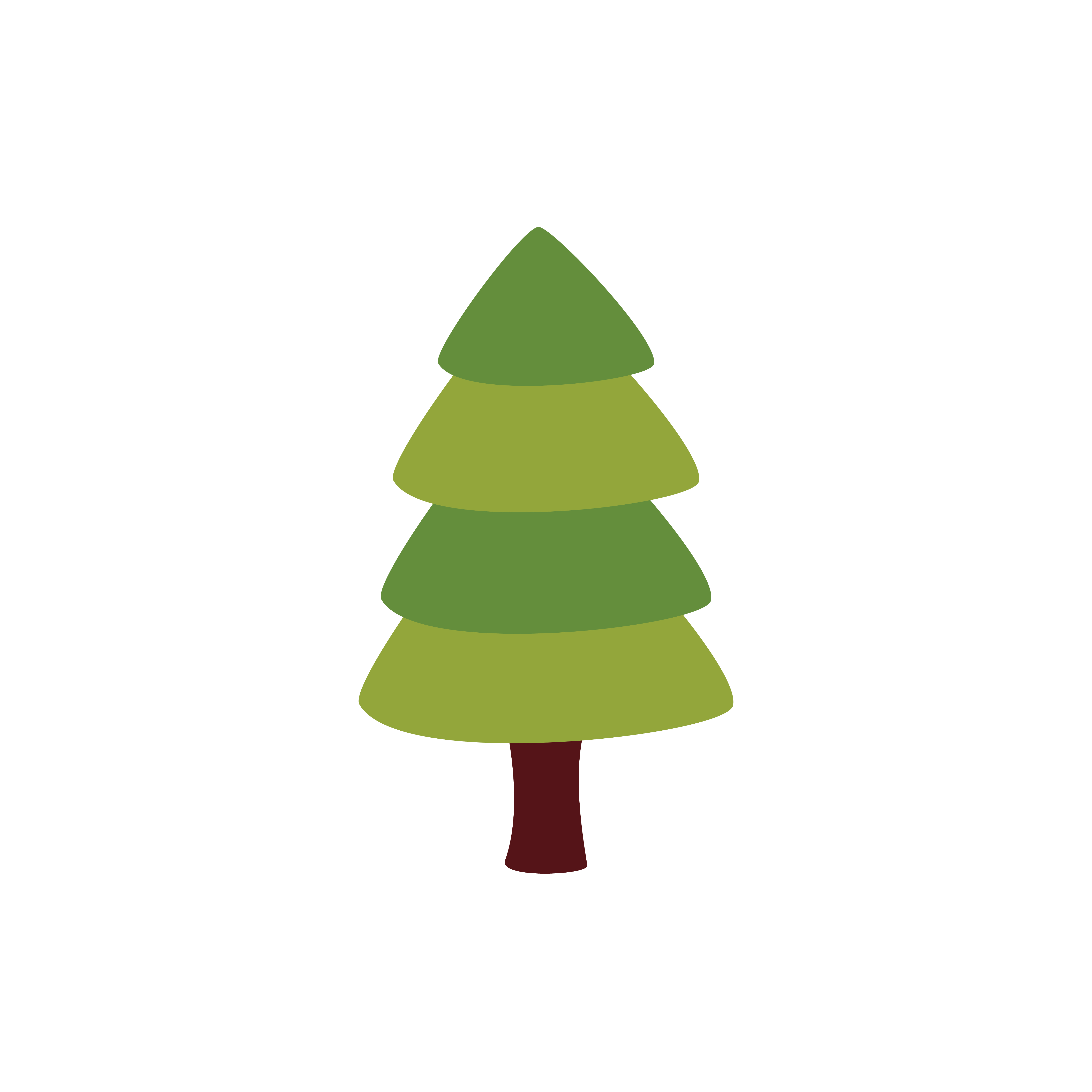 pine tree plant nature flat style icon 2660892 Vector Art at Vecteezy