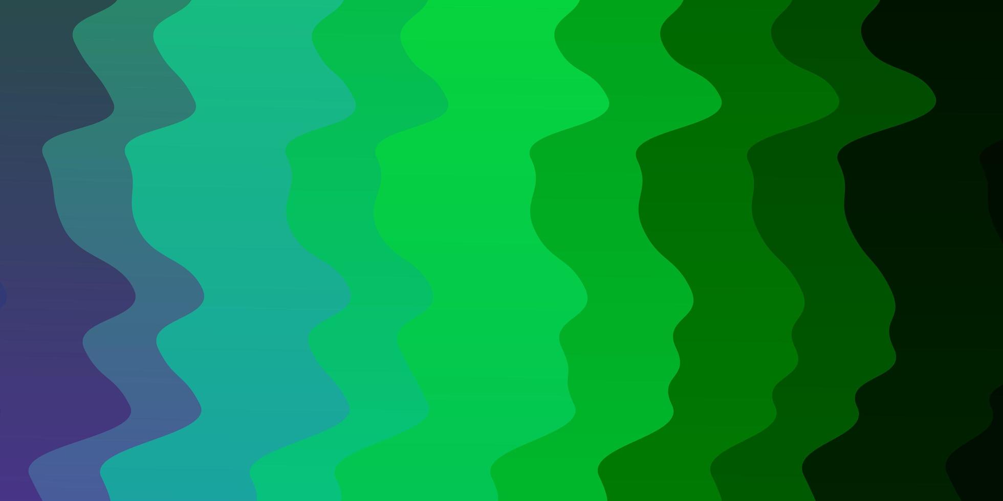 Light Pink Green Vector Backdrop With Curves Colorful Geometric Sample With Gradient Curves Best