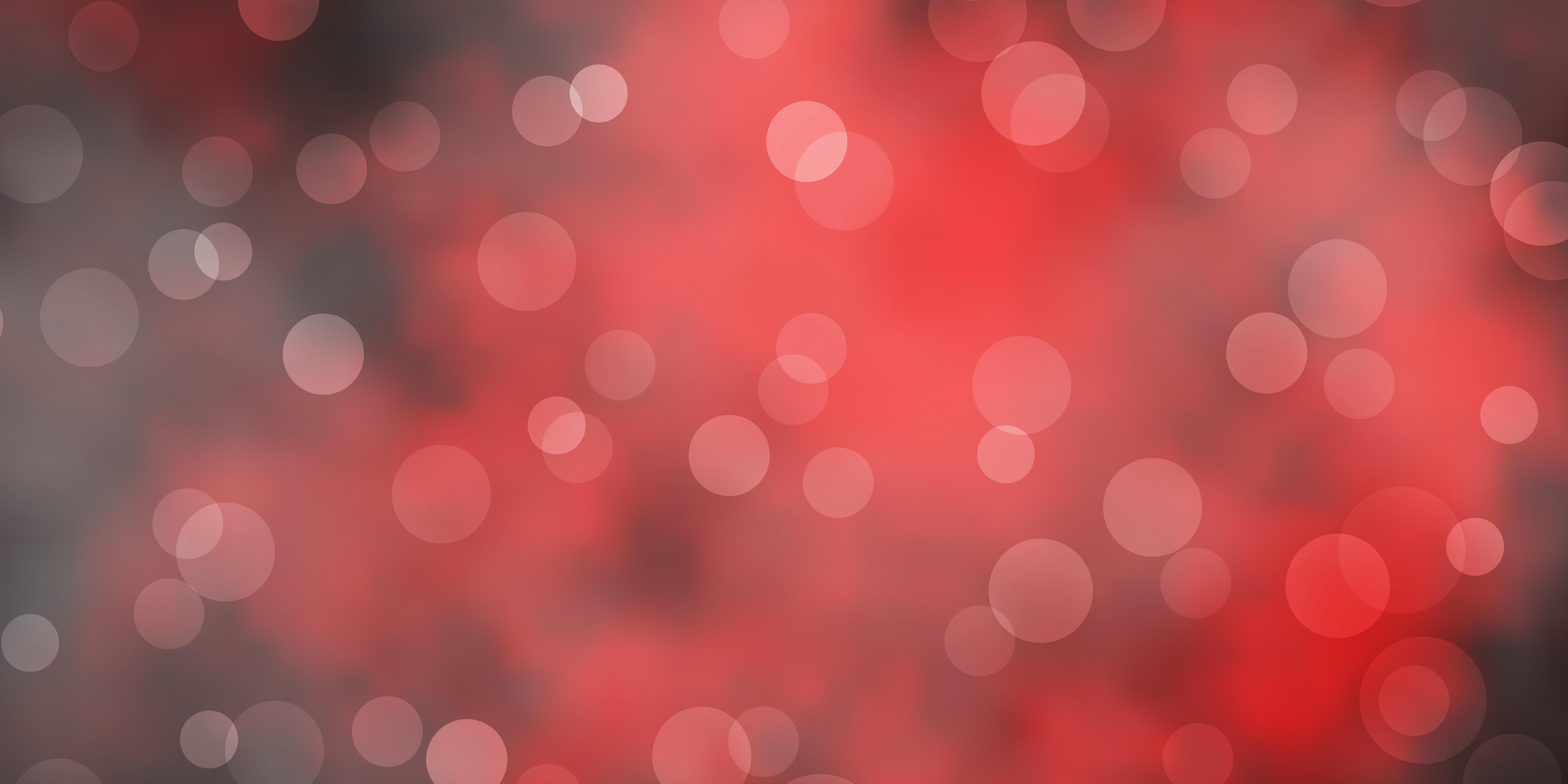 Dark Red Vector Texture With Disks Abstract Colorful Disks On Simple Gradient Background Pattern