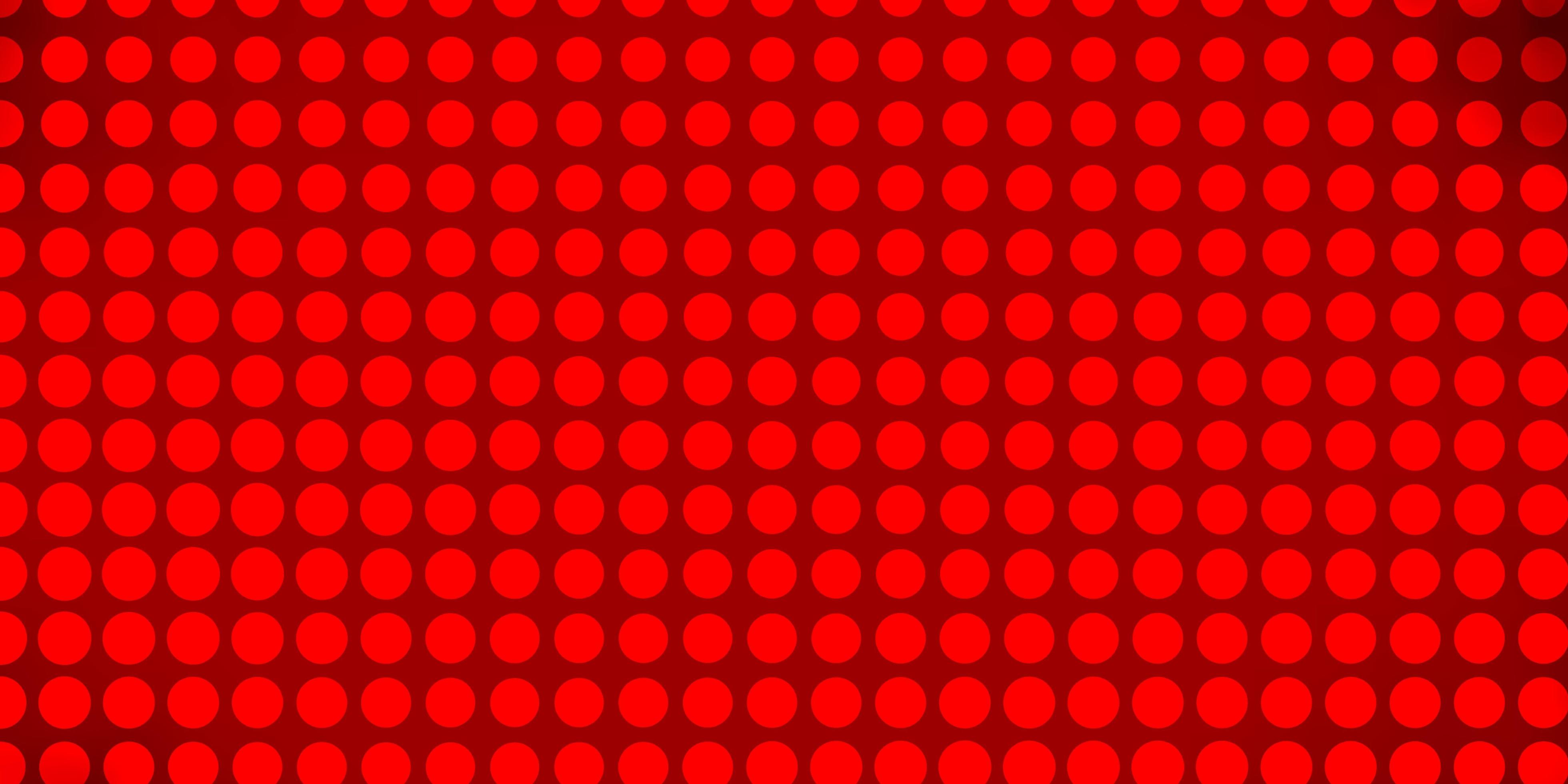 Light Red Vector Template With Circles Abstract Colorful Disks On Simple Gradient Background New