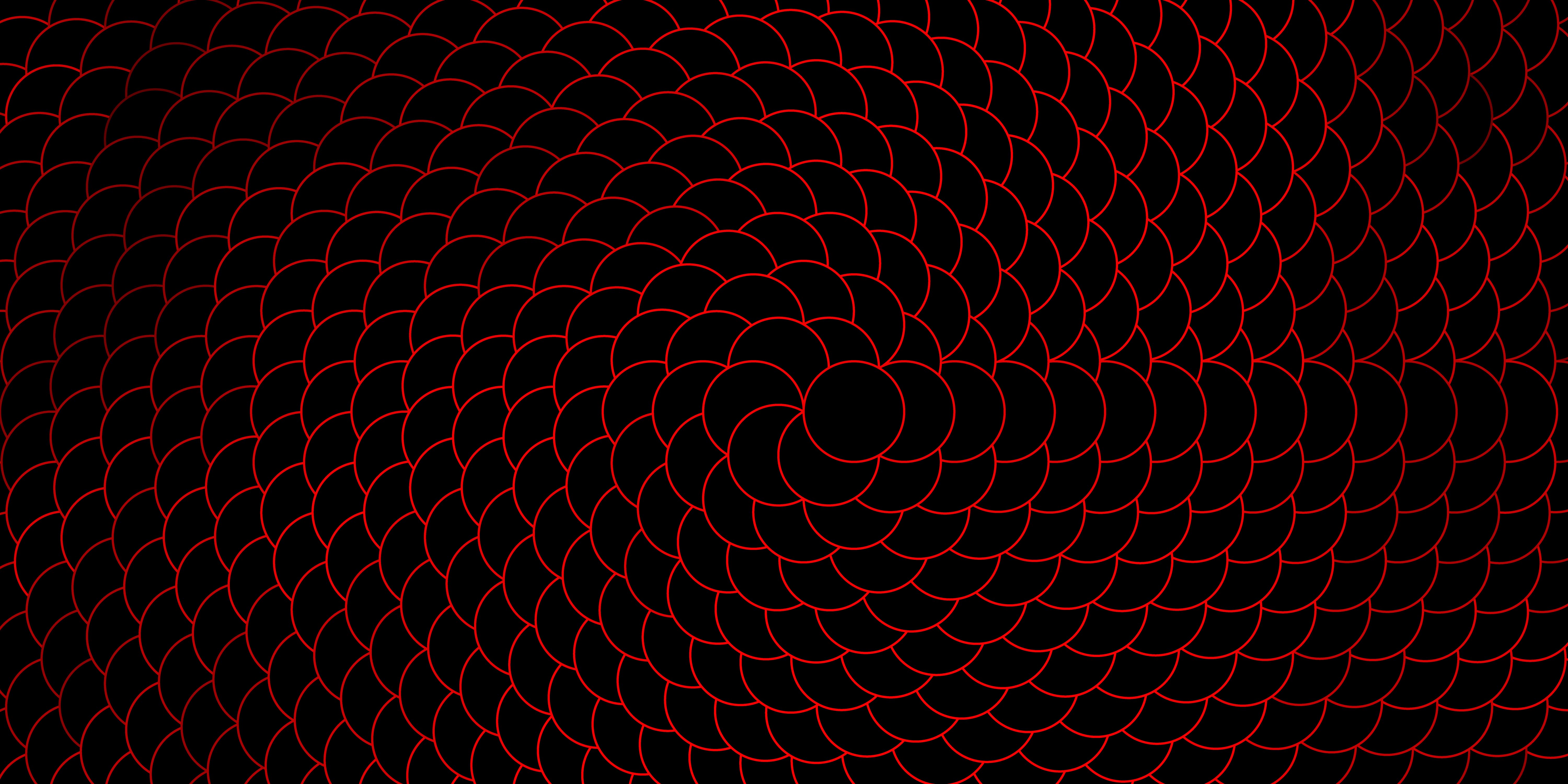 Dark Red Vector Background With Circles Abstract Colorful Disks On Simple Gradient Background