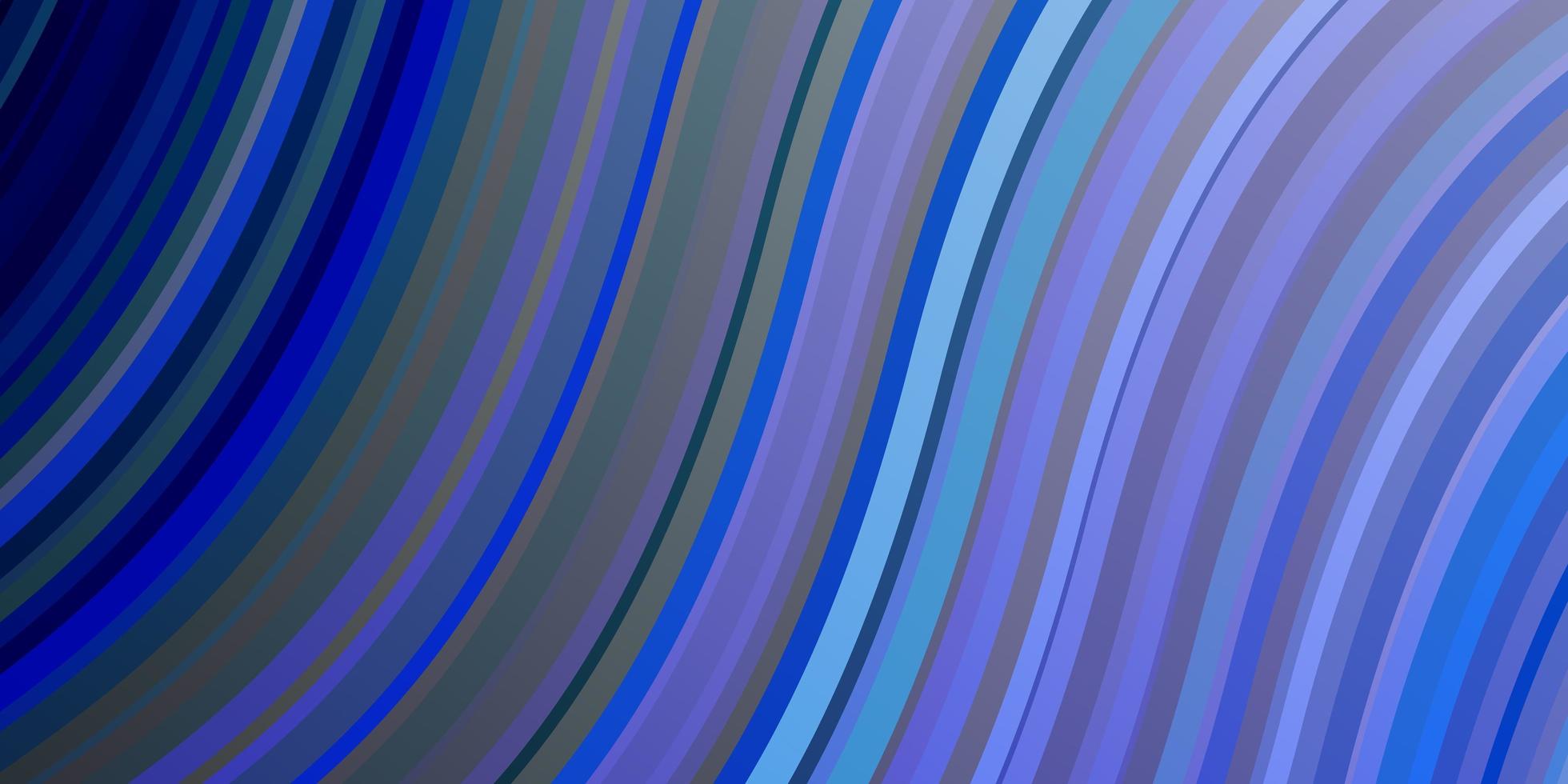 Light Blue Vector Background With Lines Abstract Illustration With Gradient Bows Pattern For