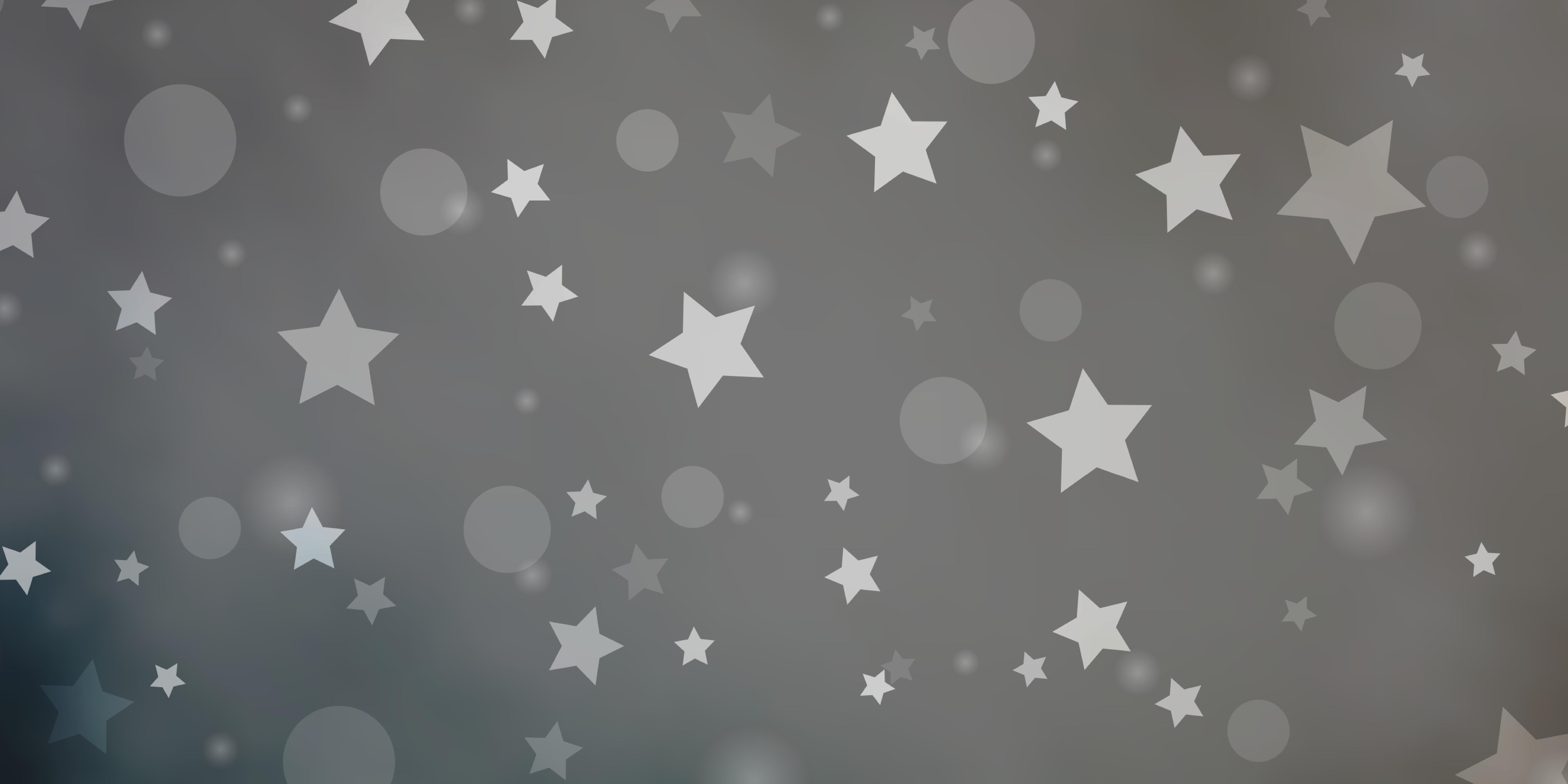 Light Gray Vector Background With Circles Stars Abstract Illustration With Colorful Shapes Of