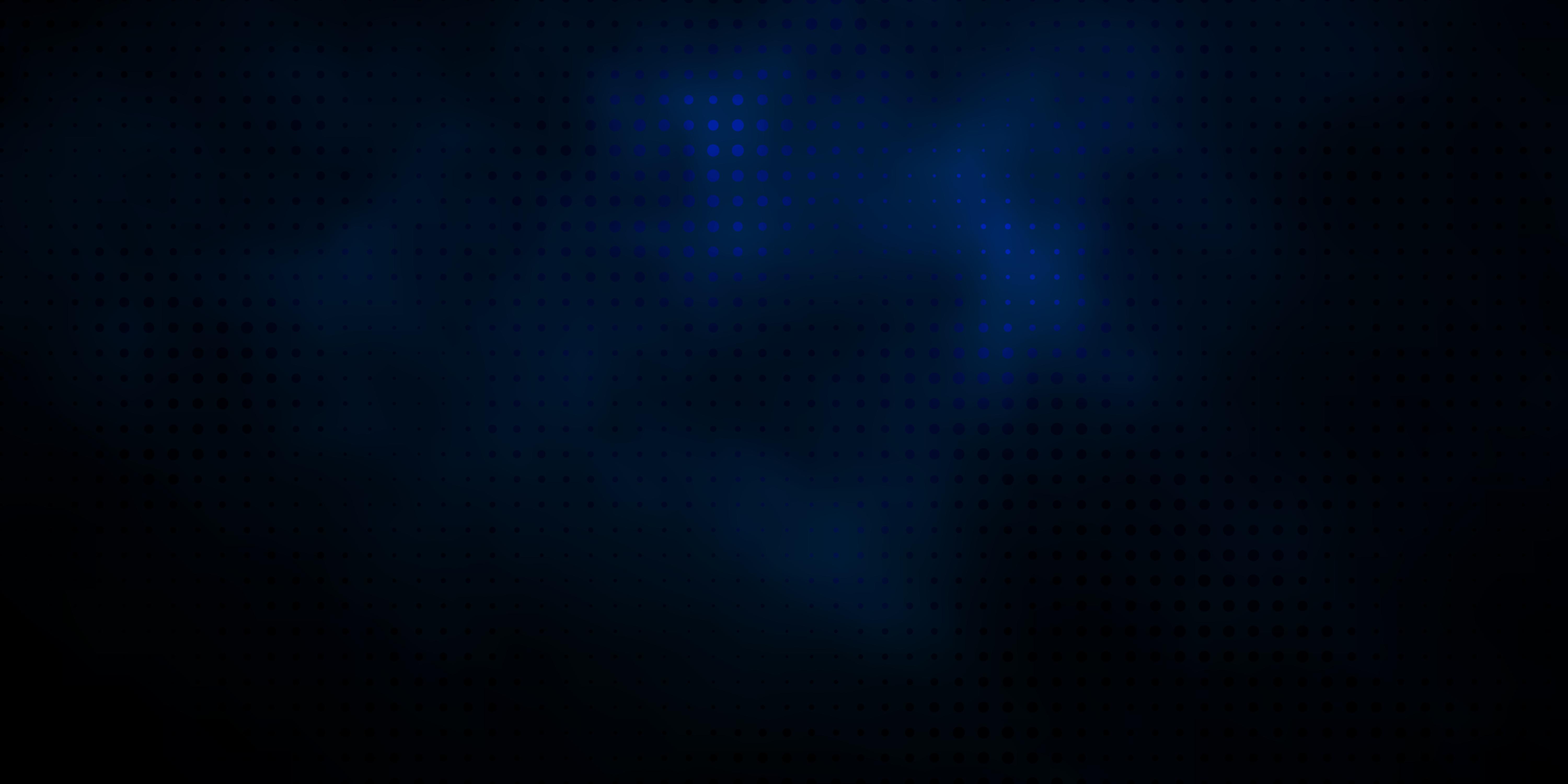 Dark Blue Vector Background With Spots Abstract Colorful Disks On Simple Gradient Background