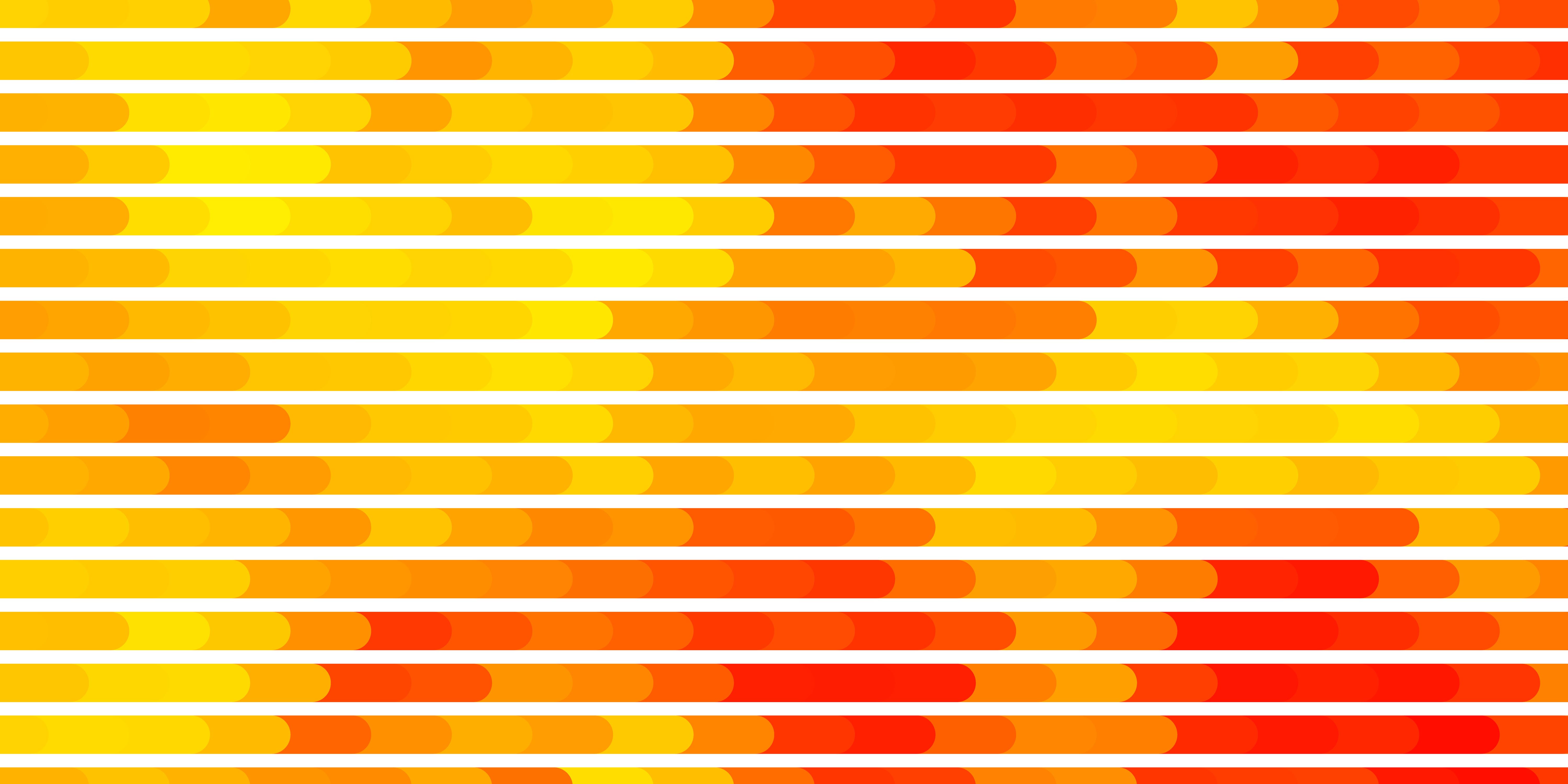 Light Orange Vector Texture With Lines Colorful Gradient Illustration With Abstract Flat Lines