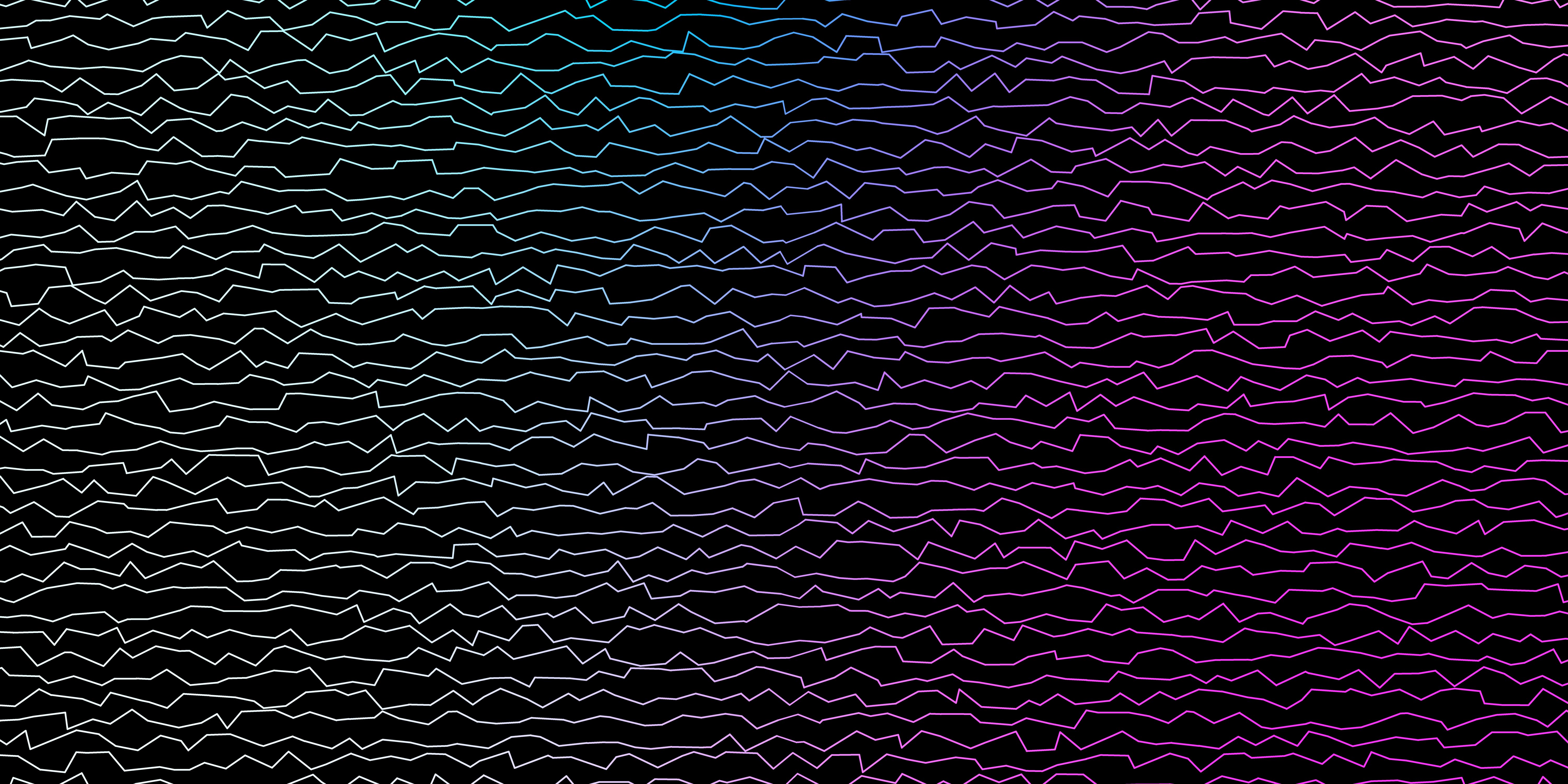 Dark Pink Blue Vector Pattern With Curves Abstract Gradient Illustration With Wry Lines Pattern