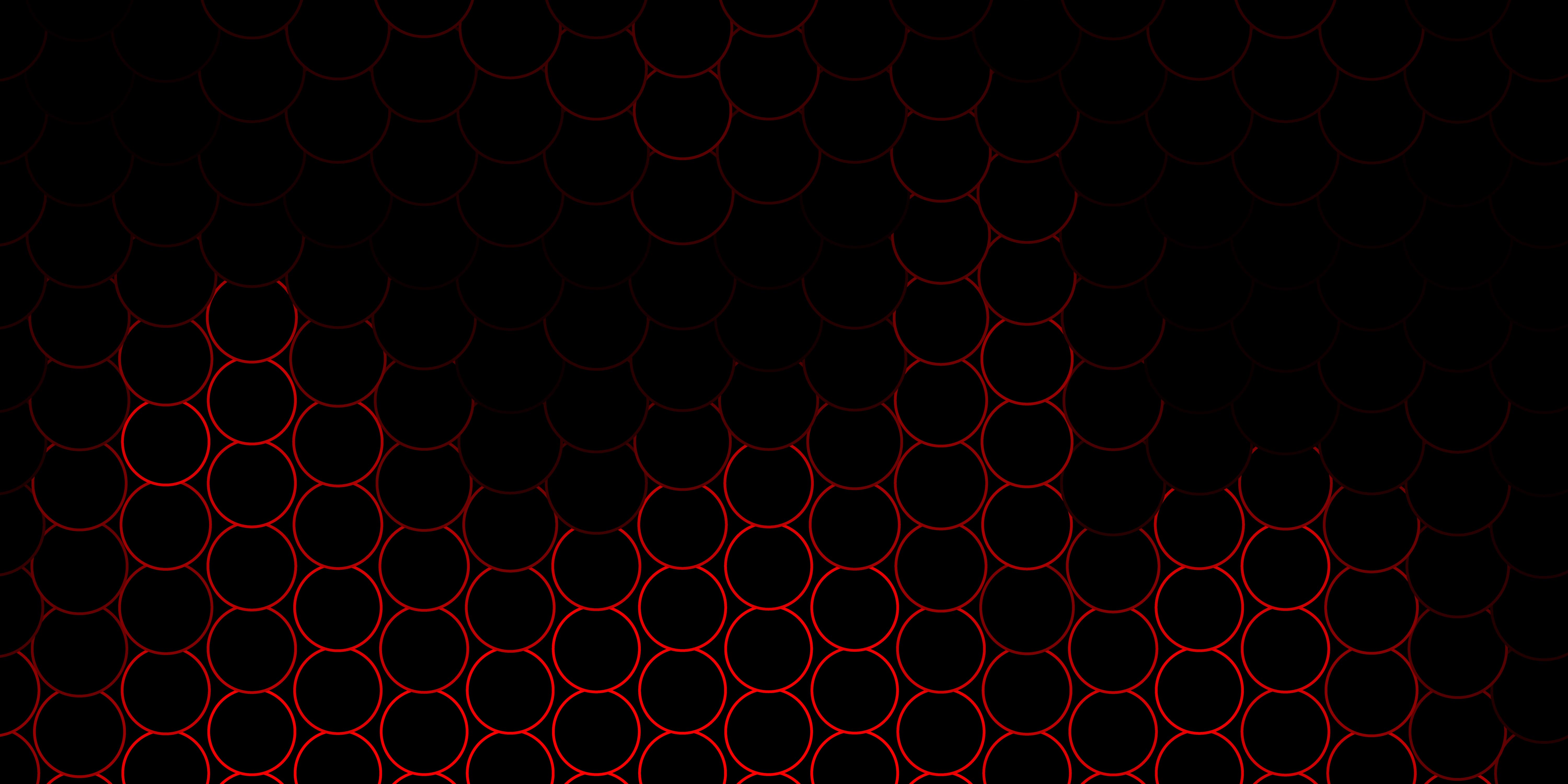 Dark Red Vector Backdrop With Dots Abstract Colorful Disks On Simple Gradient Background Pattern