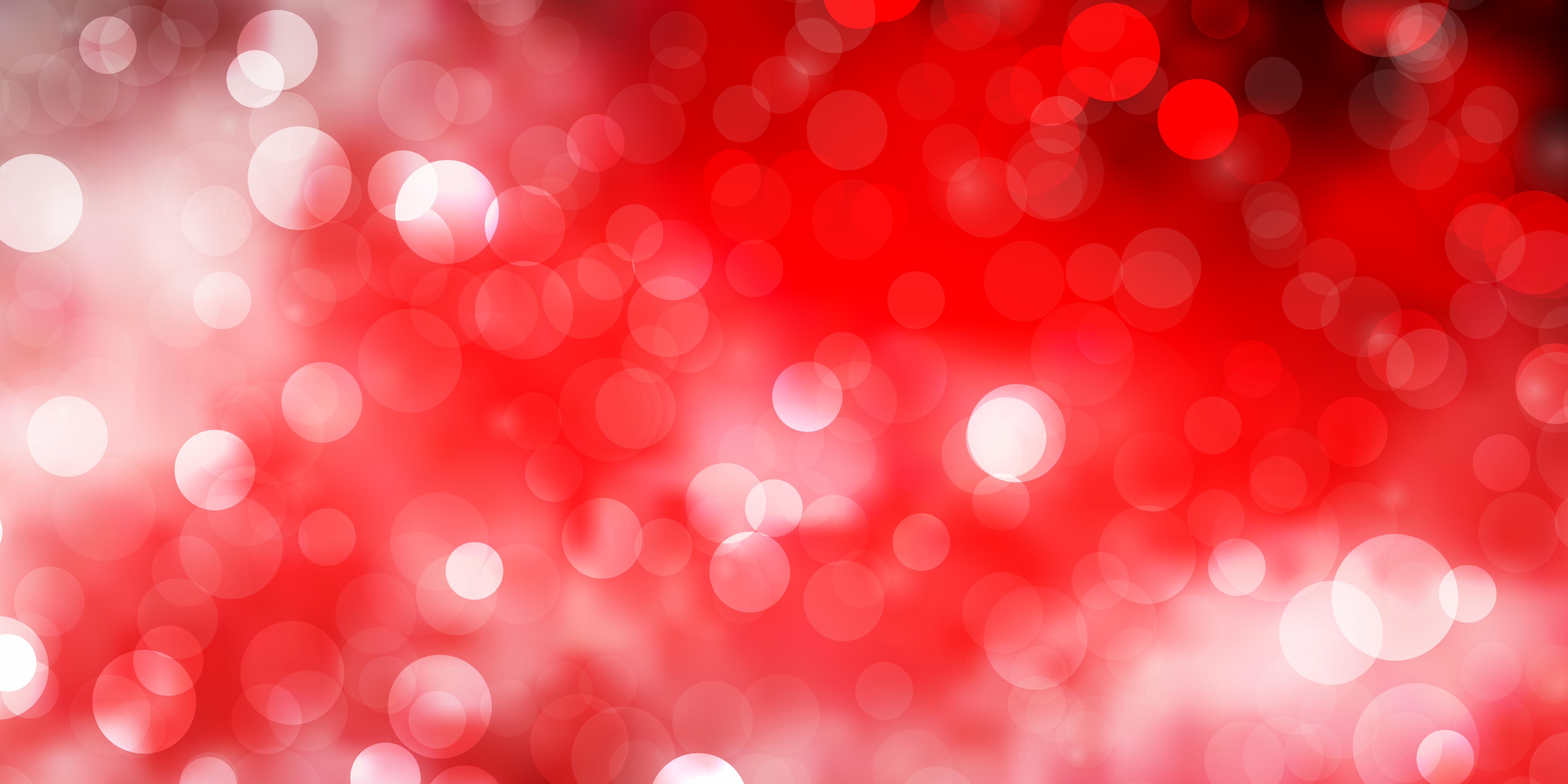 Dark Red Vector Layout With Circles Abstract Decorative Design In Gradient Style With Bubbles