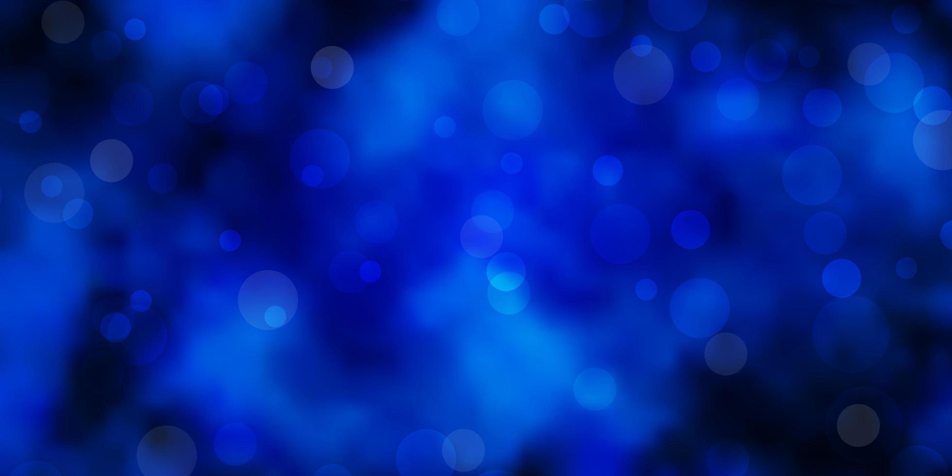 Light Blue Vector Texture With Disks Modern Abstract Illustration With Colorful Circle Shapes