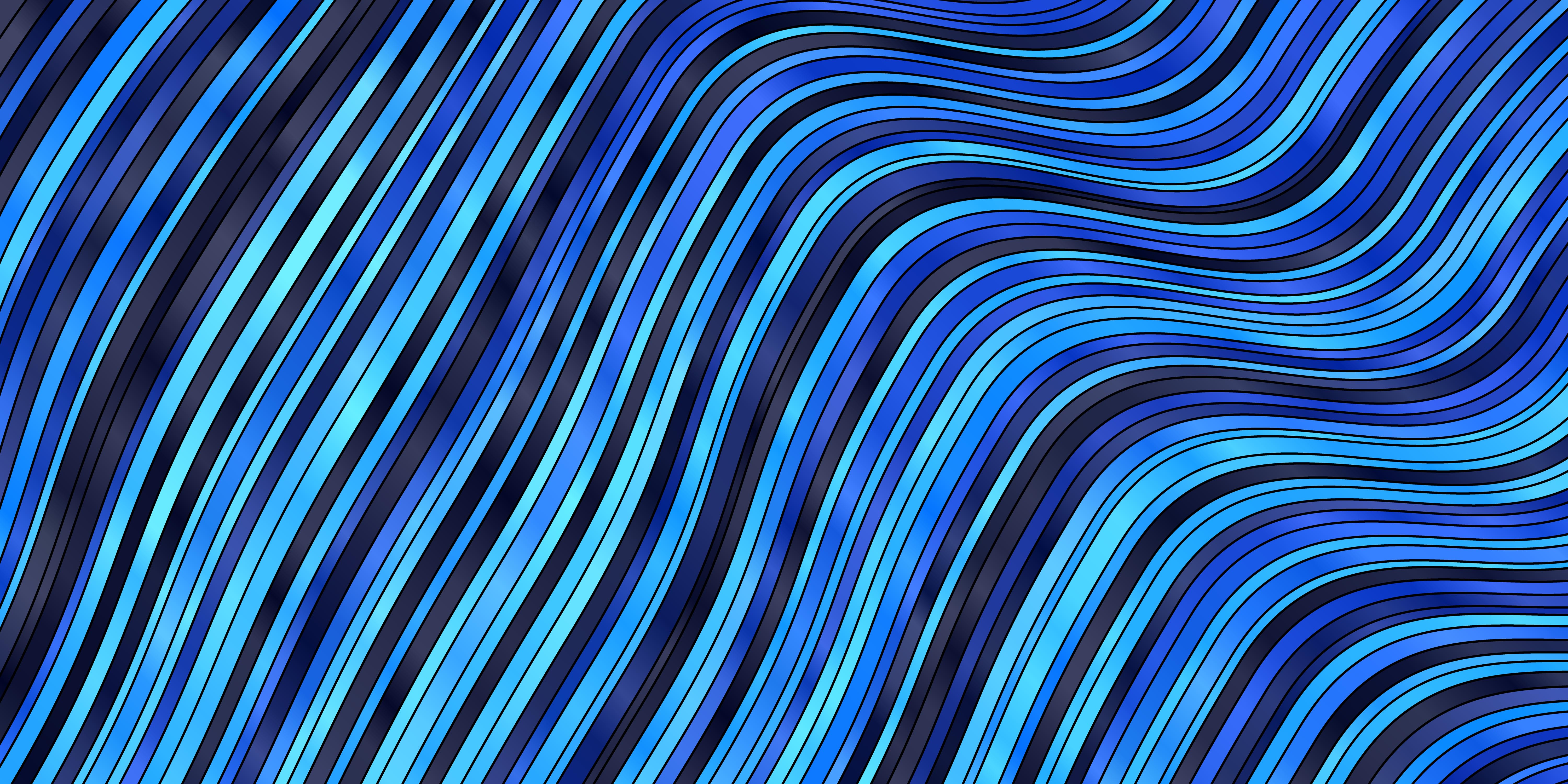 Light Blue Vector Texture With Circular Arc Illustration In Halftone Style With Gradient Curves