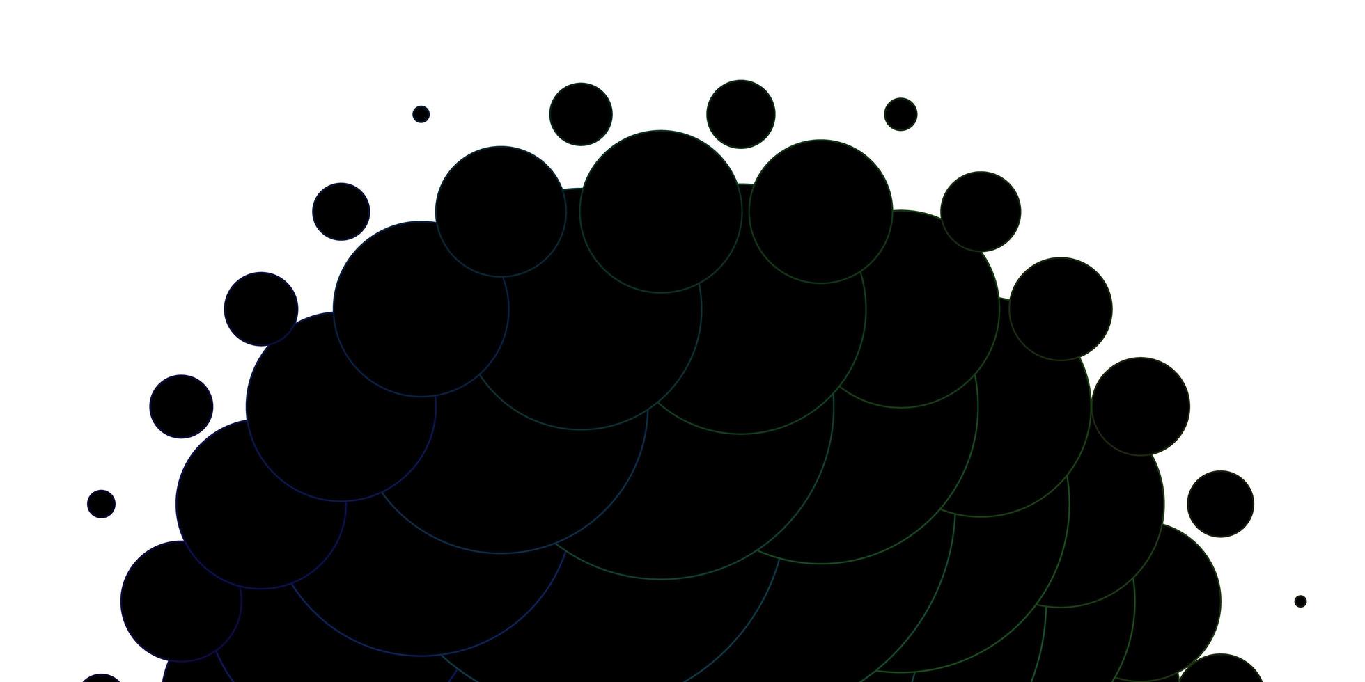 Light Blue Green Vector Background With Spots Abstract Colorful Disks On Simple Gradient