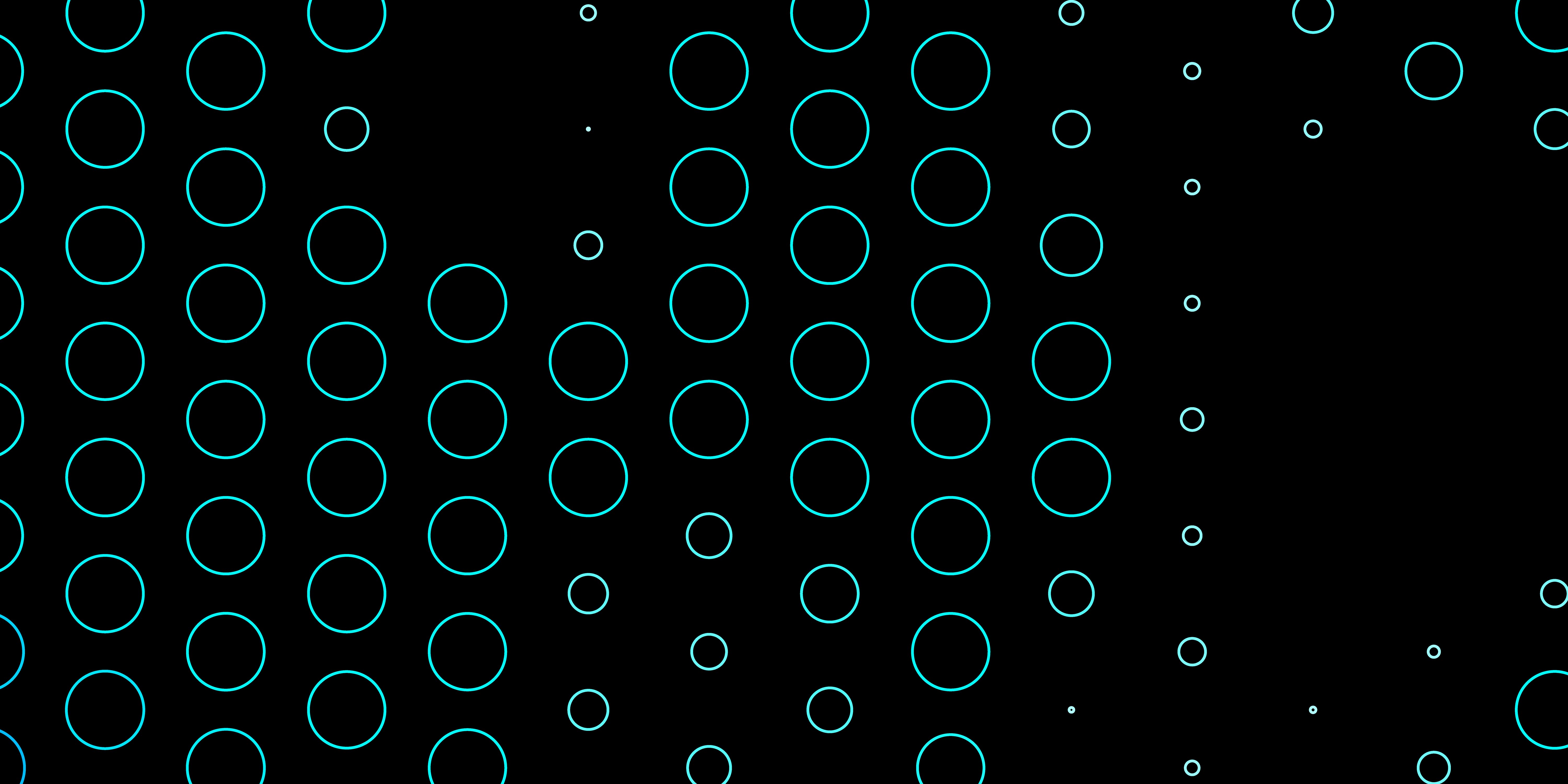 Dark Blue Green Vector Layout With Circle Shapes Abstract Colorful Disks On Simple Gradient