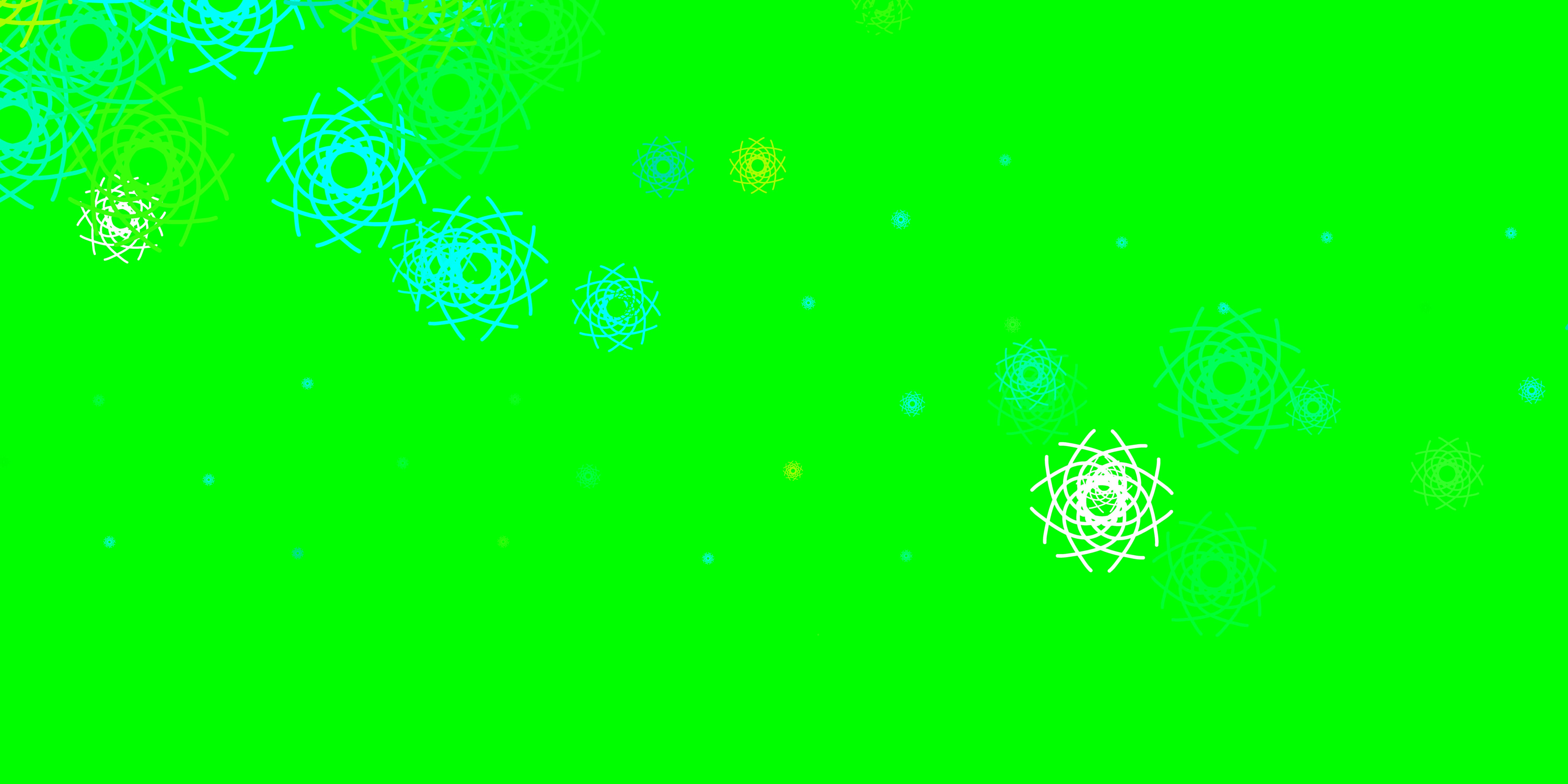 Light Blue Green Vector Pattern With Abstract Shapes 2671726 Vector Art