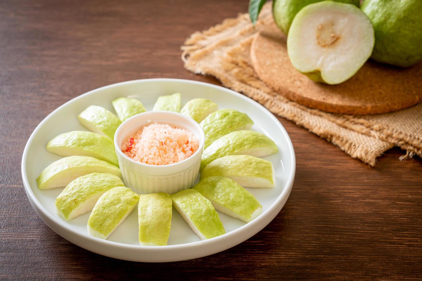 Guava Dip with Chili and Salt 2680252 Stock Photo at Vecteezy