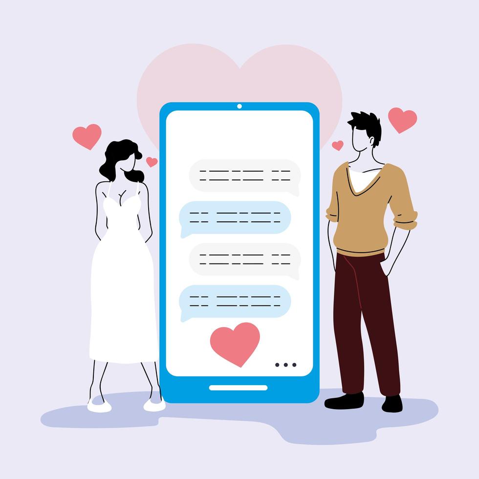 man and woman chatting on the Internet, online dating, virtual ... man and woman chatting on the Internet, online dating, virtual ...