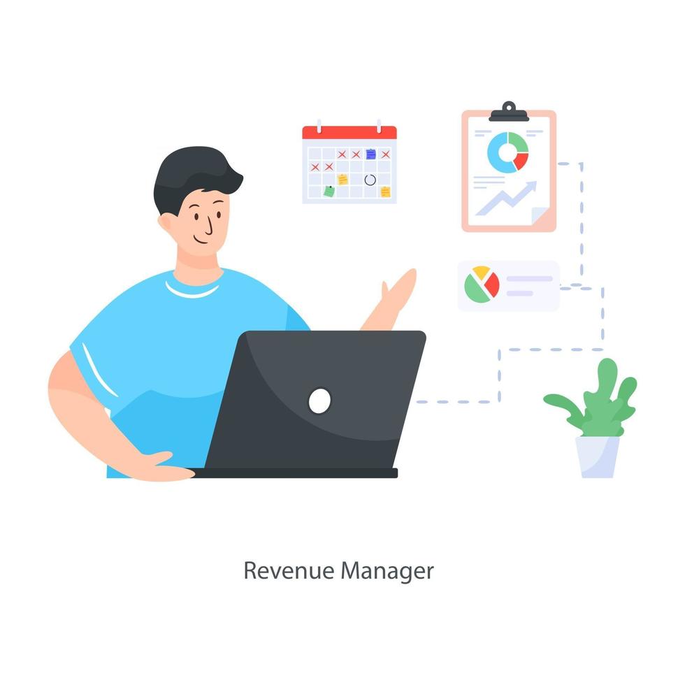 Revenue Manager Design 2687096 Vector Art at Vecteezy