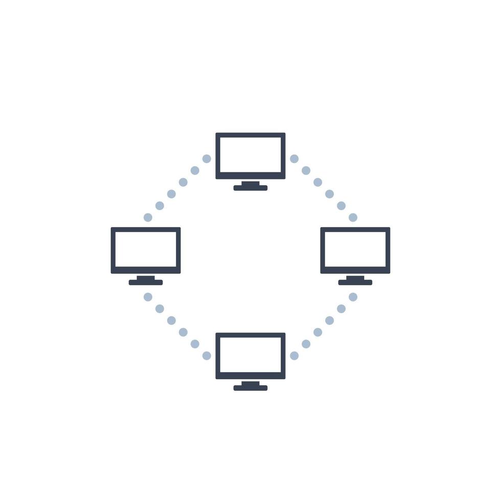 computer network vector icon 2697448 Vector Art at Vecteezy