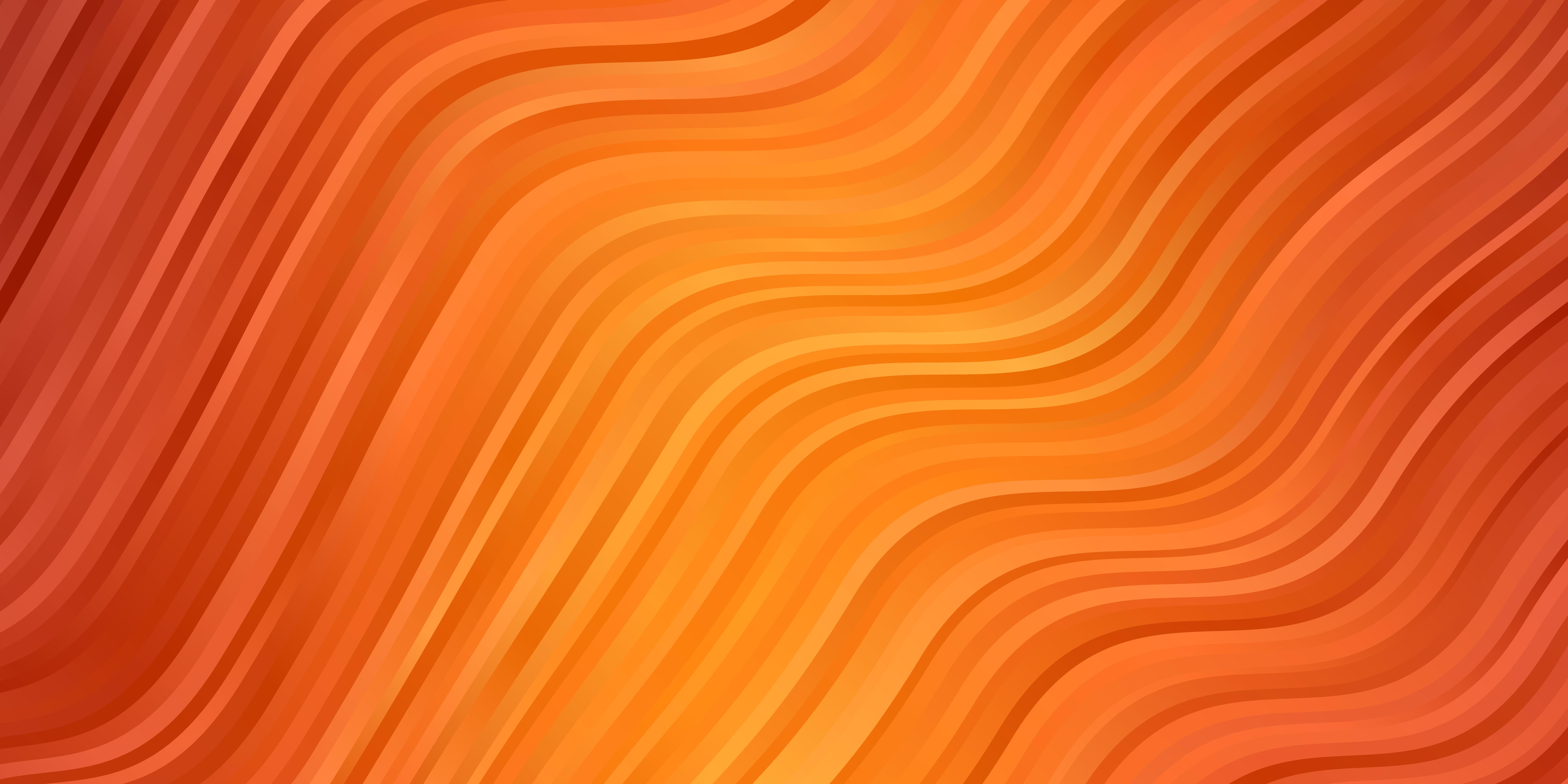 Light Orange Vector Background With Bent Lines Bright Illustration With Gradient Circular Arcs