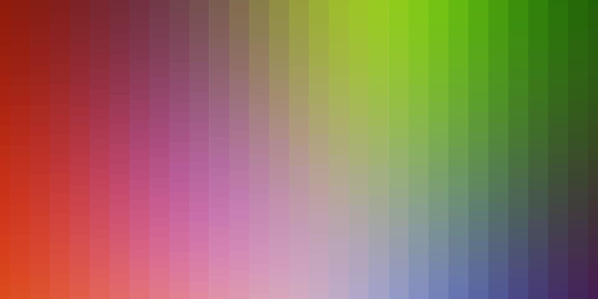 Light Multicolor Vector Texture In Rectangular Style Modern Design With Rectangles In Abstract