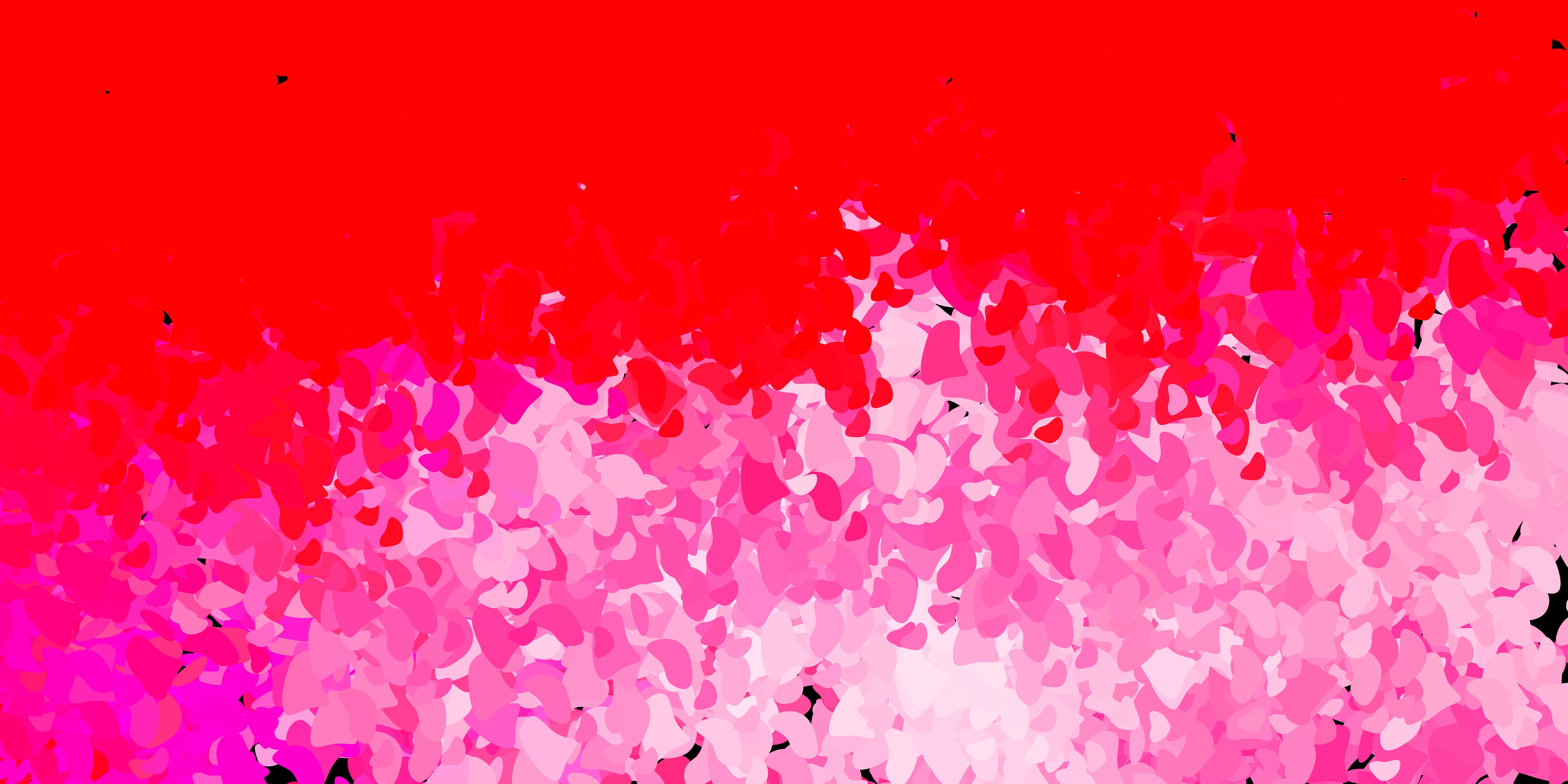 Light Red Vector Pattern With Abstract Shapes 2701538 Vector Art At
