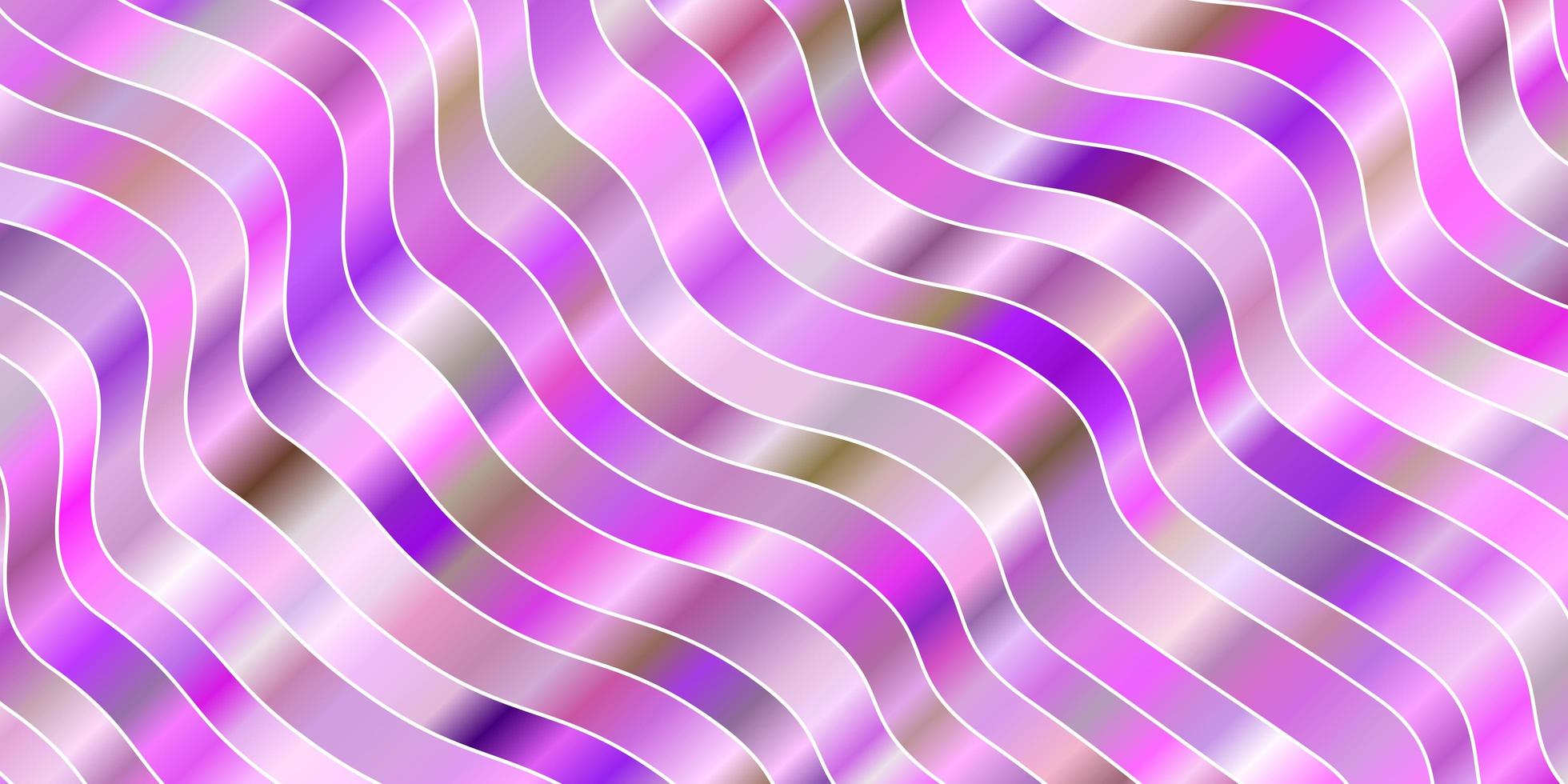 Light Pink Green Vector Background With Curves Colorful Geometric Sample With Gradient Curves