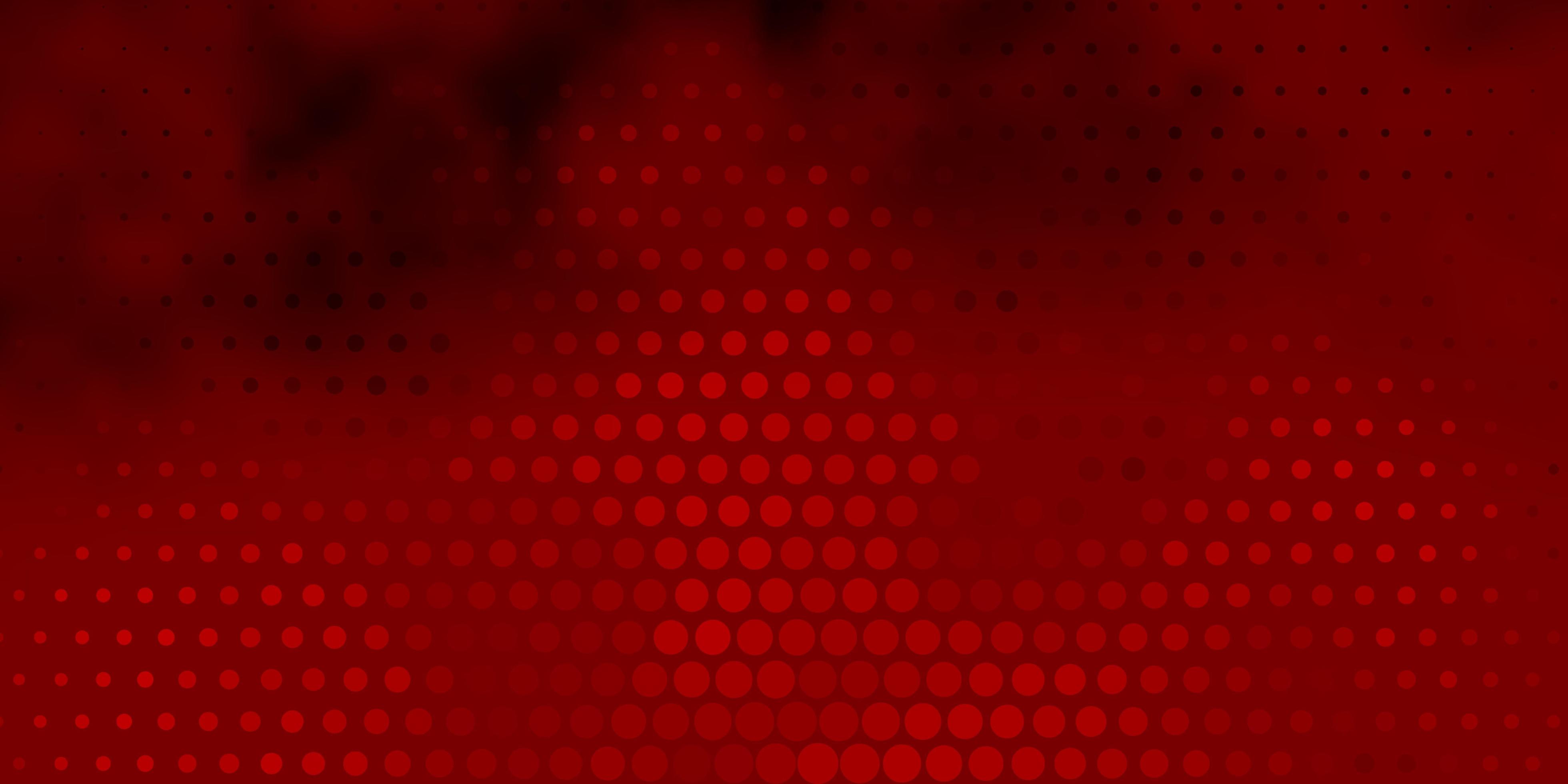 Light Red Vector Backdrop With Dots Modern Abstract Illustration With Colorful Circle Shapes