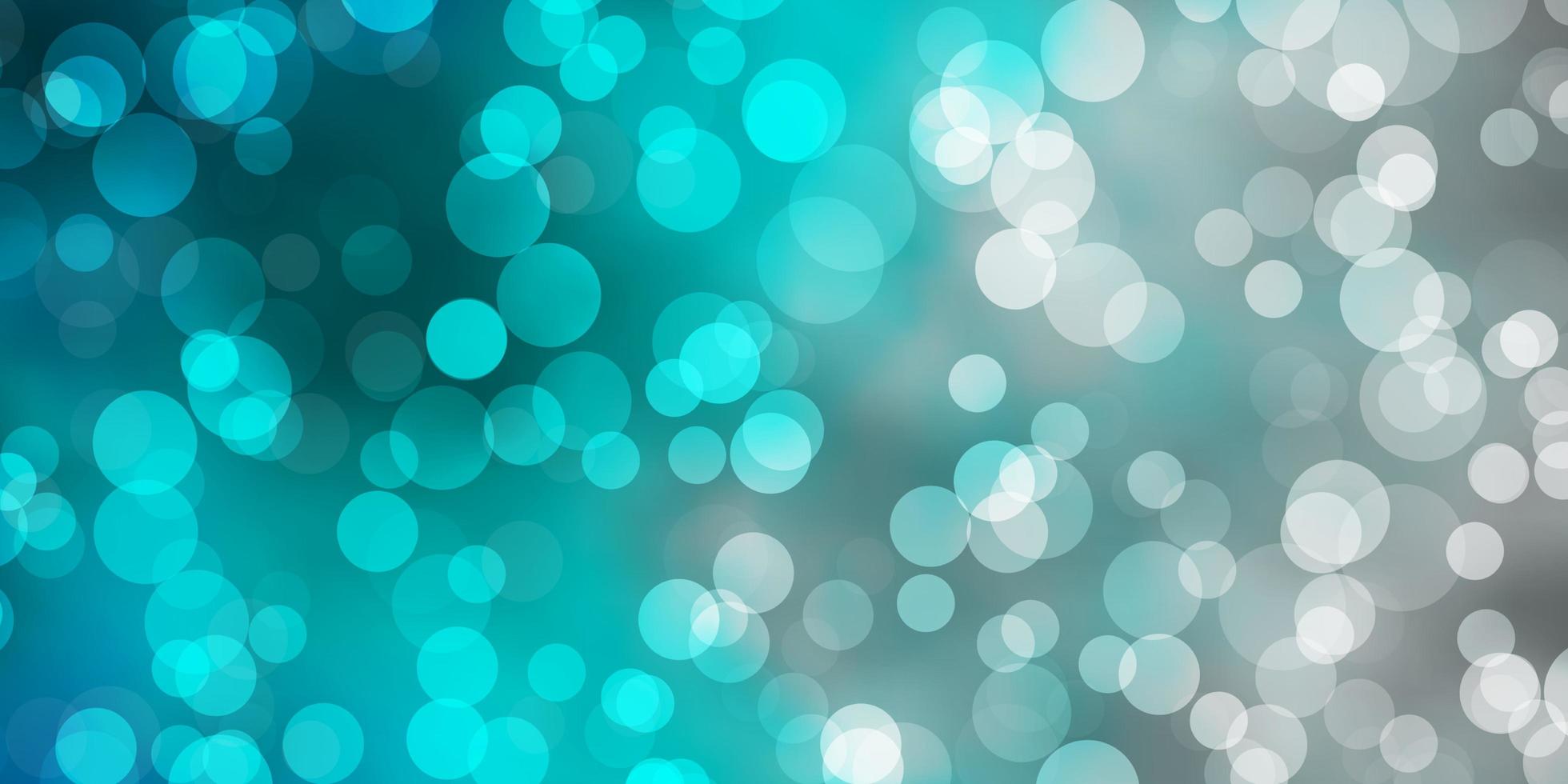 Light Blue Vector Texture With Disks Modern Abstract Illustration With Colorful Circle Shapes